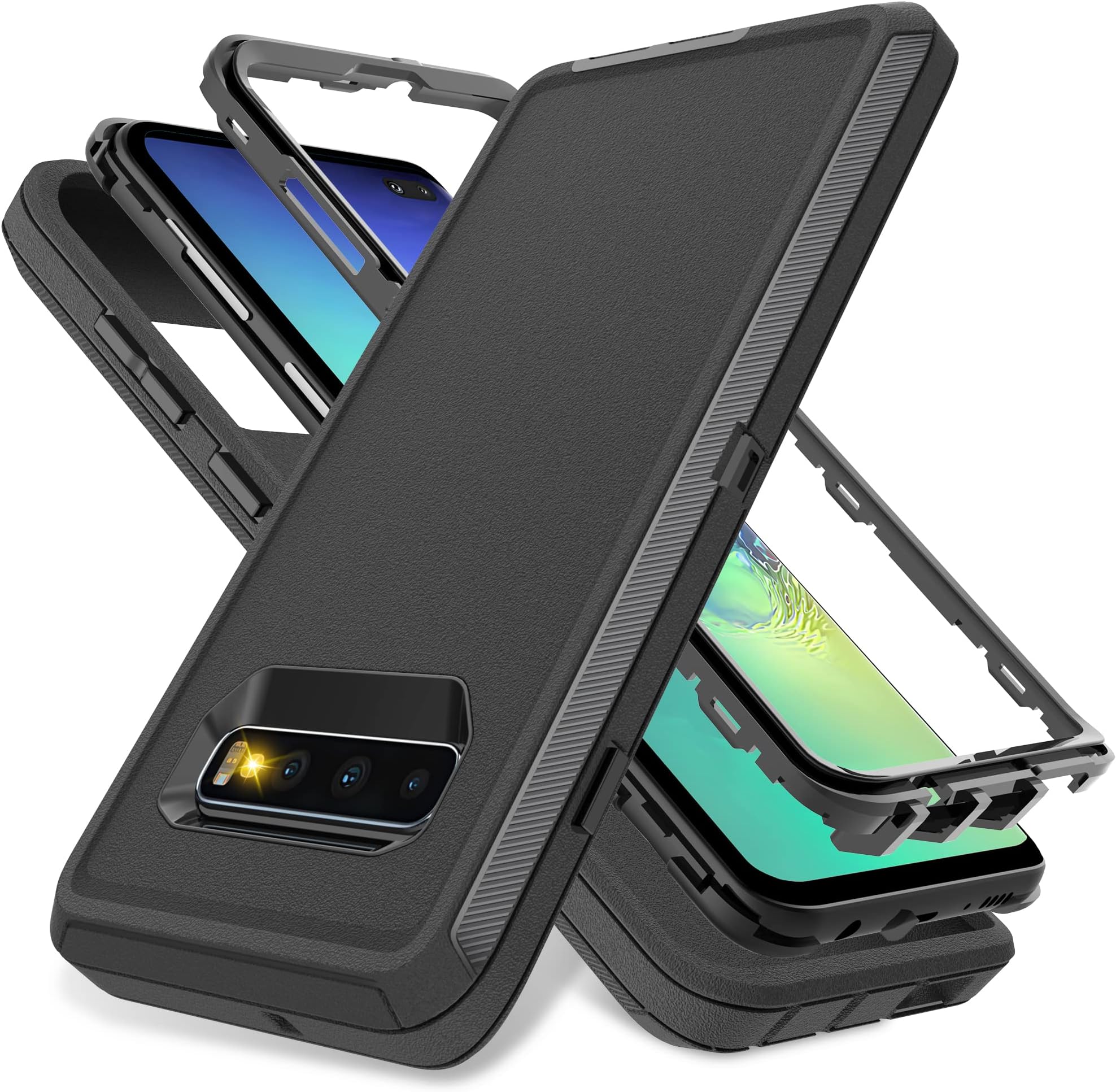 Amazon.com: Jshru for Samsung Galaxy S10 Plus Case, Full Body ...