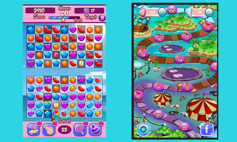 Candy Gummy Mania Drop - App on Amazon Appstore