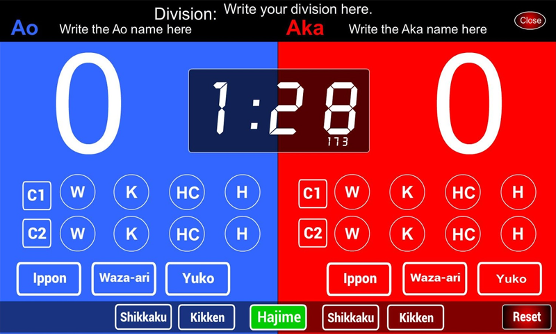 Karate Scoreboard for Kumite TP - App on Amazon Appstore