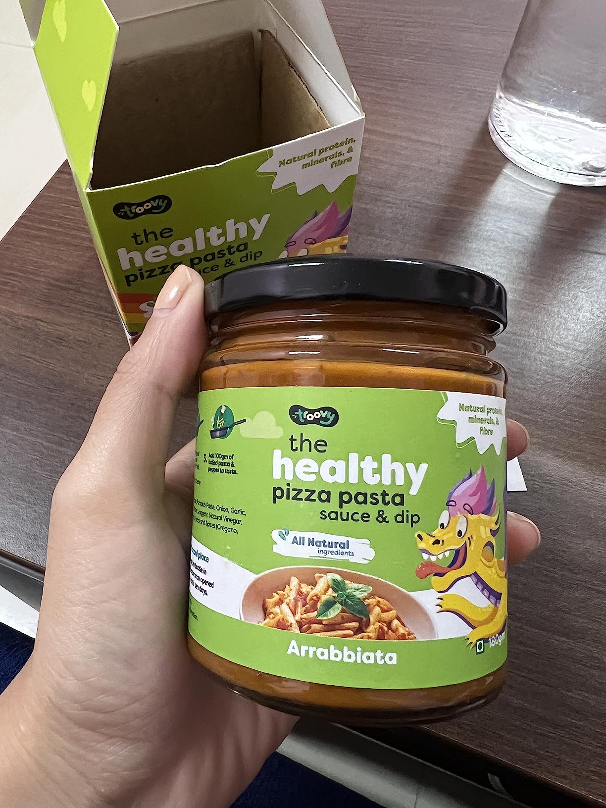 Troovy Healthy Sauce Dip Spread (2 Pizza Pasta) | 100% Chemical Free ...