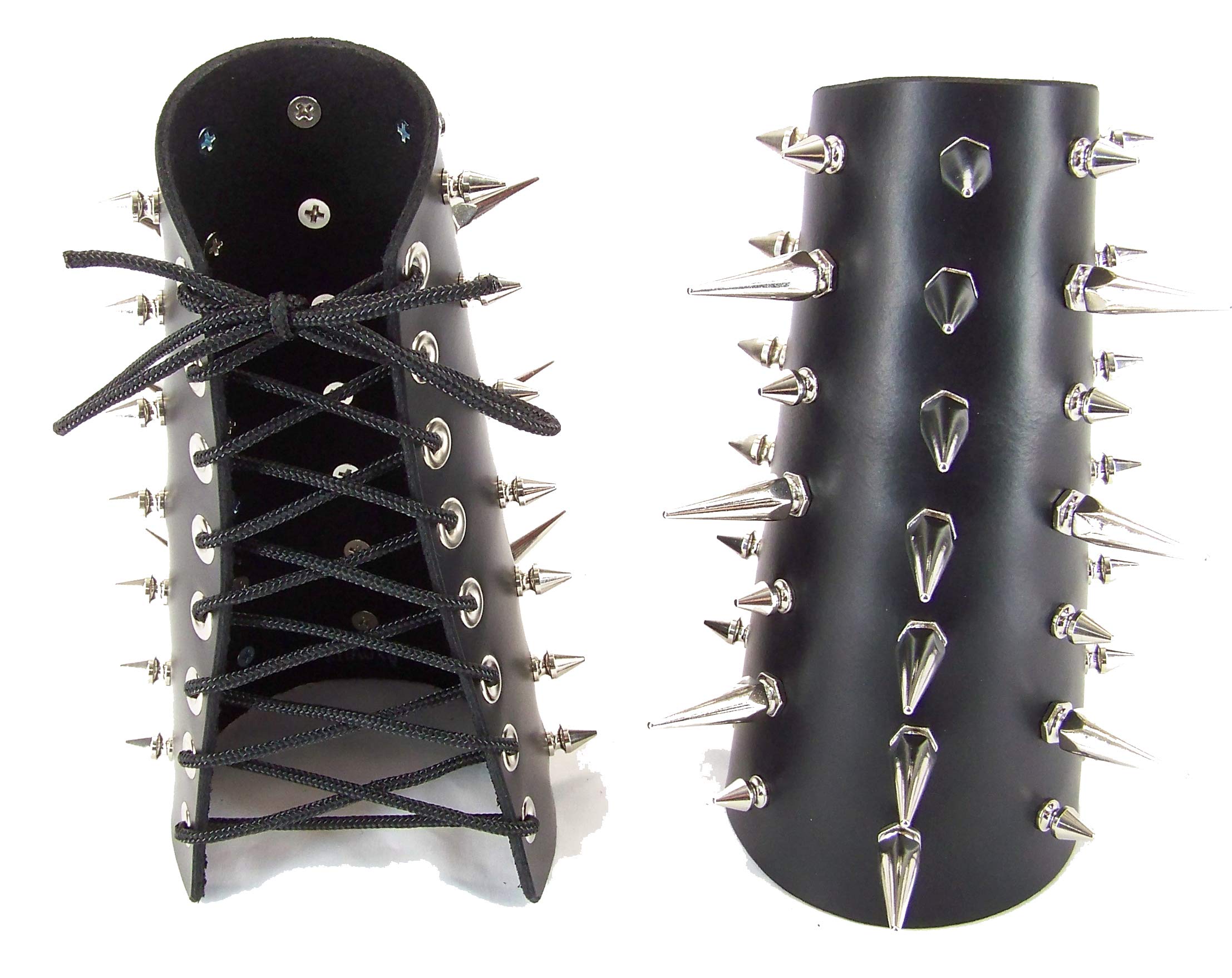 Amazon.com: Axovus Spiked Leather Gauntlet (ea.) : Clothing, Shoes ...