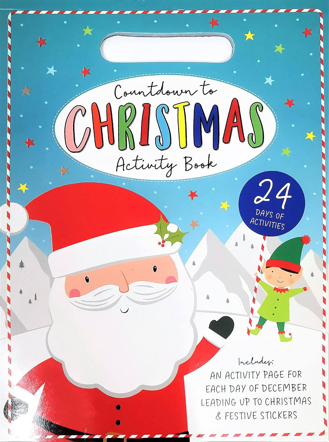 Advent Book, Countdown to Christmas Activity Book - Advent Calendar ...