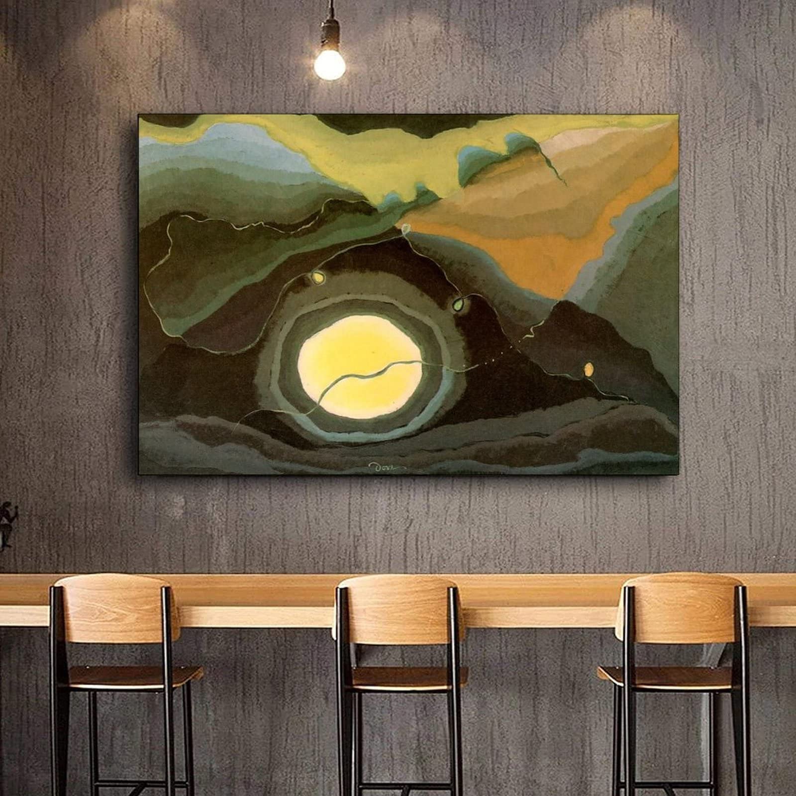 Arthur Dove Moon And Sea