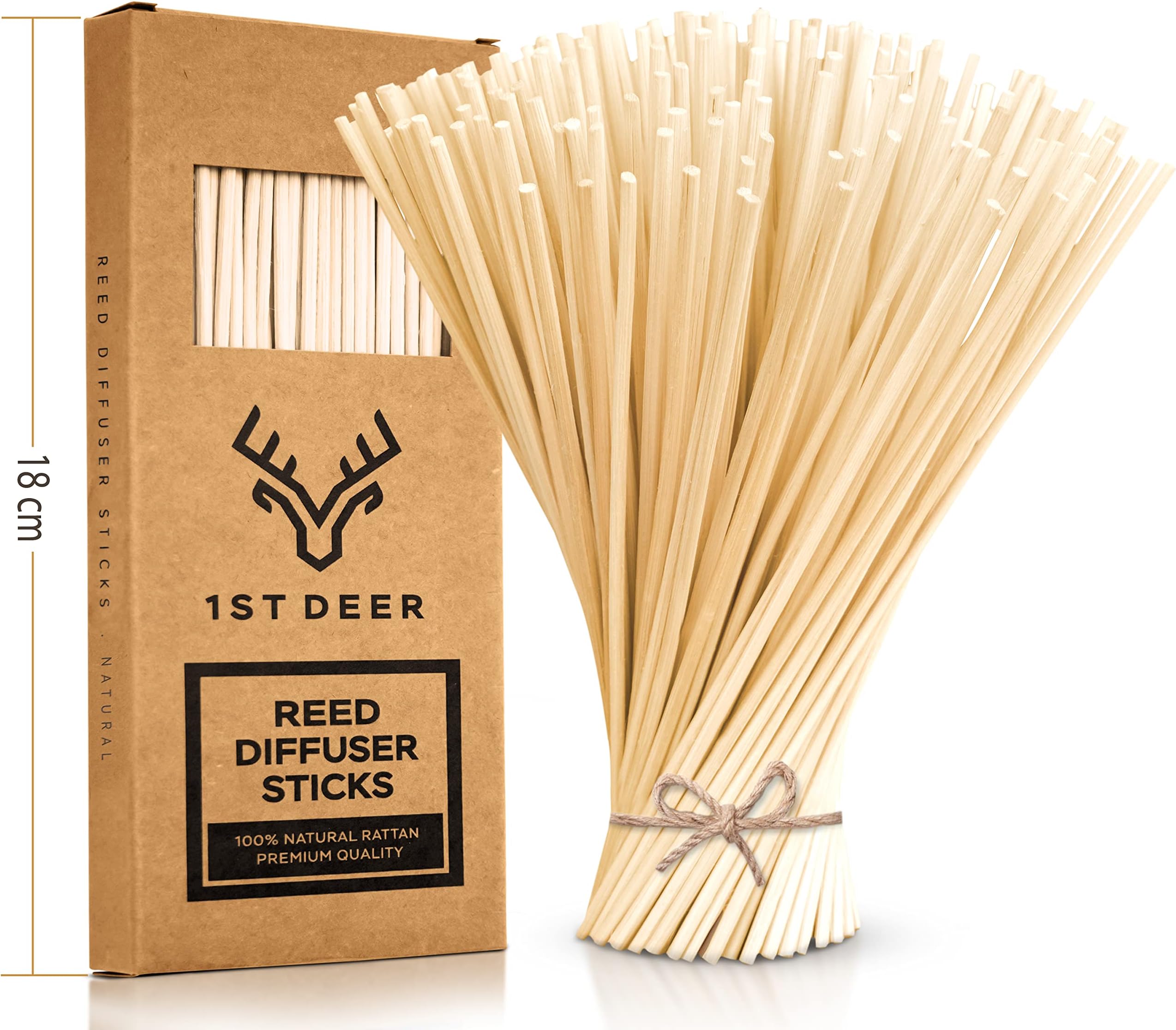 Amazon.com: VFULIE 100PCS Reed Diffuser Sticks, 10 Inch Natural Rattan ...