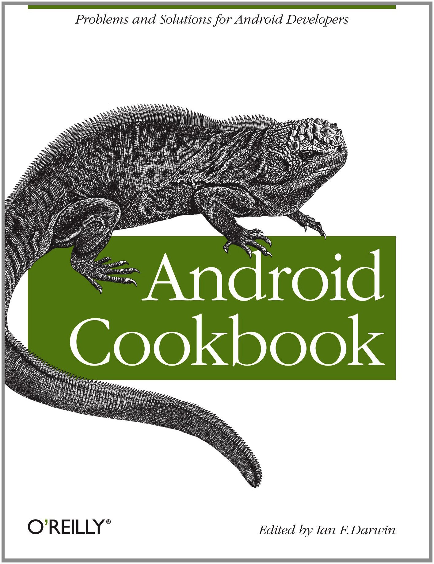 Android Cookbook Problems And Solutions For Android Developers Darwin Ian 9781449388416