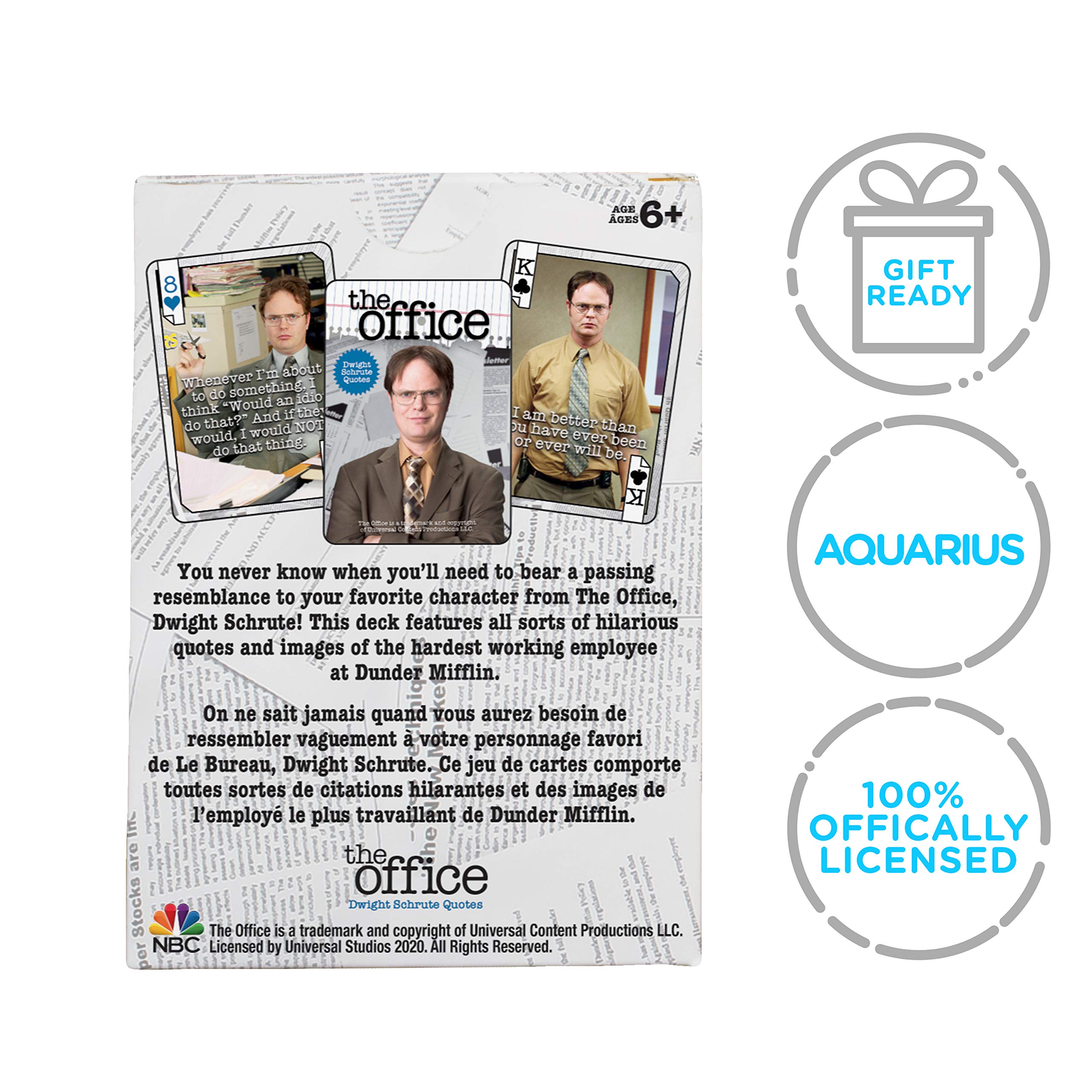 Snapklik.com : The Office Dwight Quotes Playing Cards - Dwight Themed ...