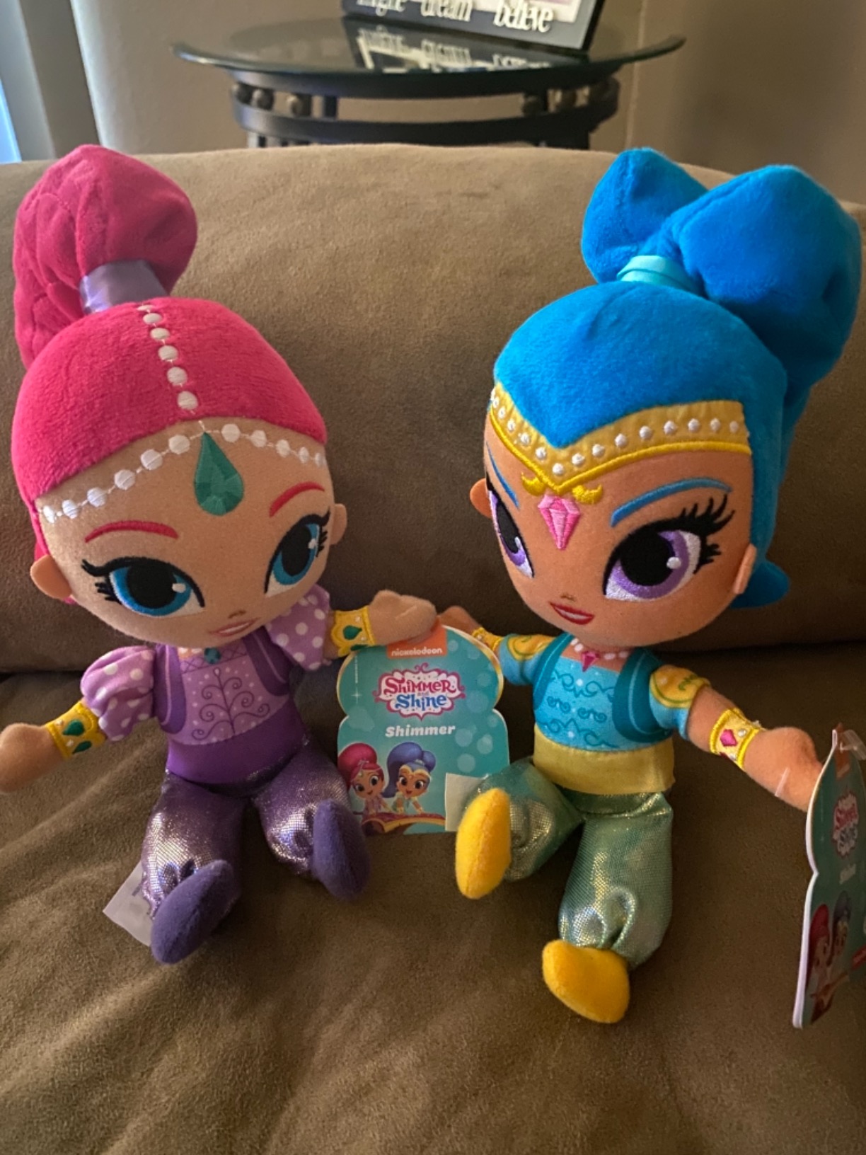 Amazon.com: Fisher-Price Nickelodeon Shimmer & Shine, Zahramay Plush ...