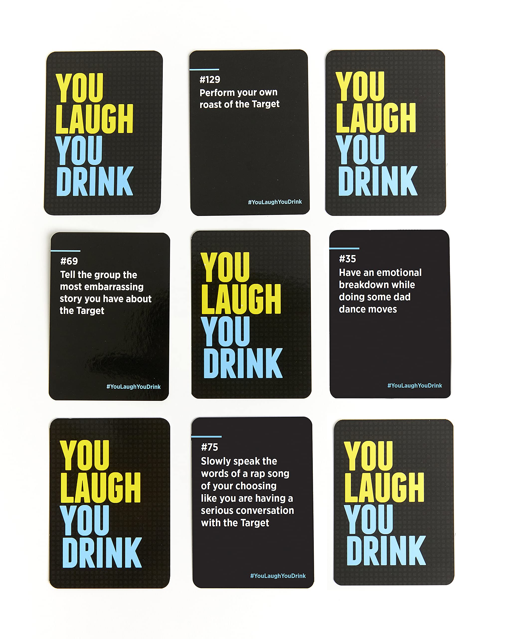 You Laugh You Drink - The Drinking Game for People Who Can't Keep a ...