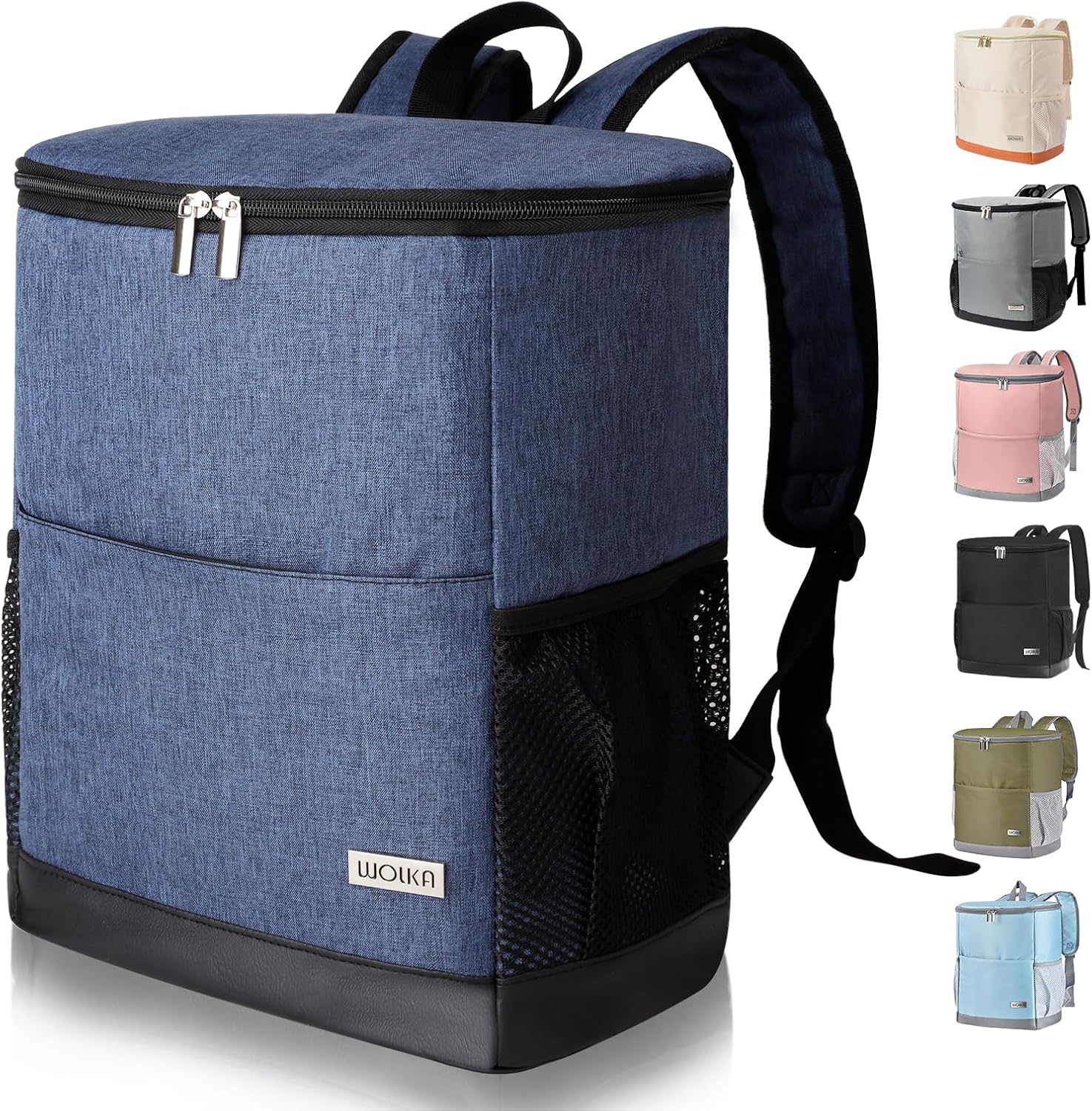 Insulated Cooler Backpack Outdoor - Leak Proof Backpack Cooler 30 Cans ...