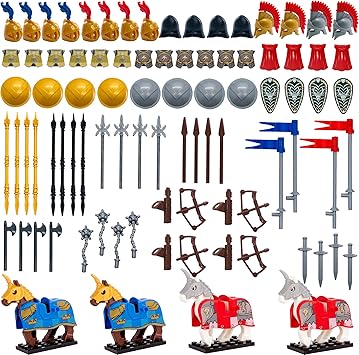 Amazon.com: Taken All Custom Medieval Knight Weapons Pack Accessories ...