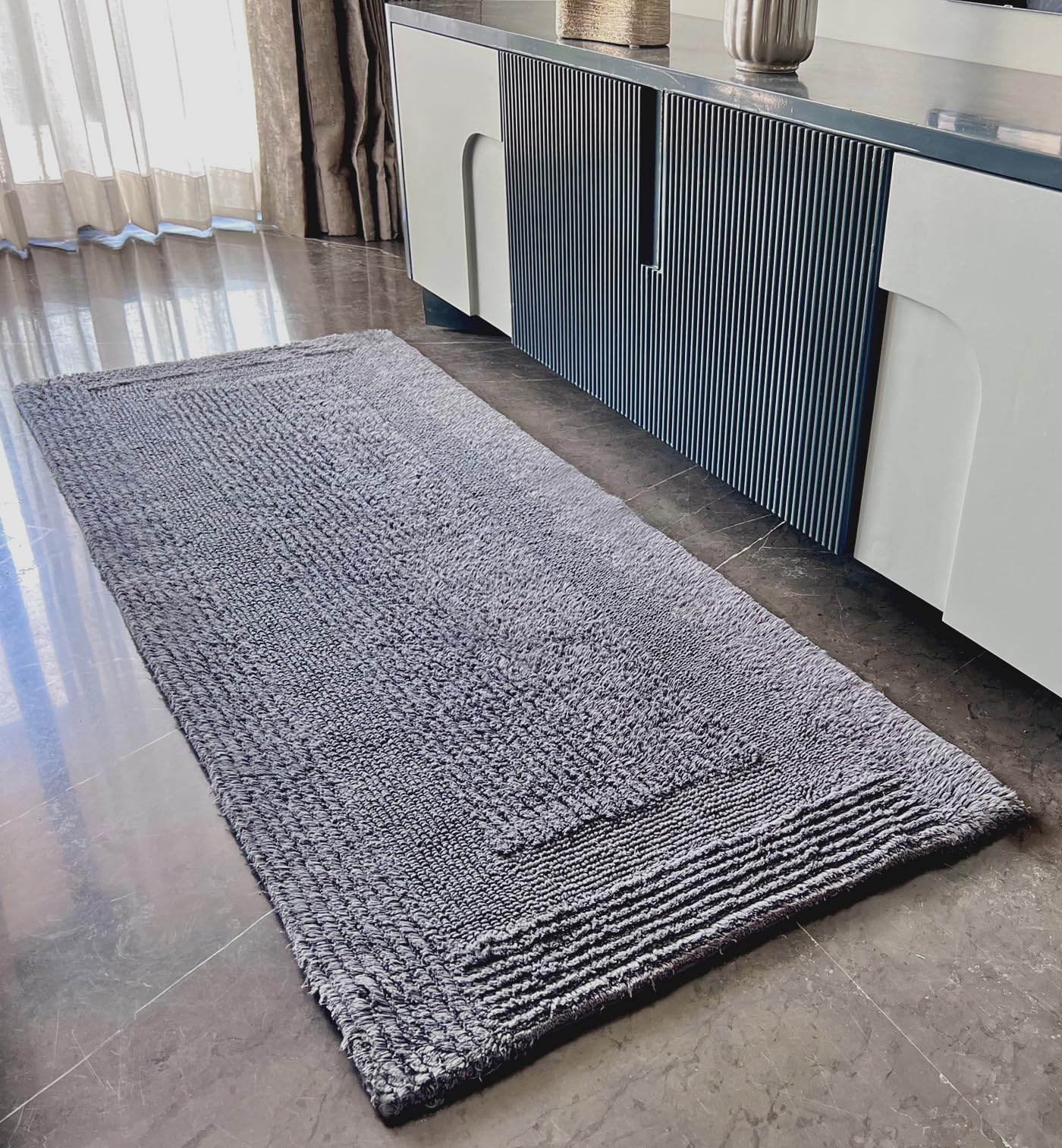 Amazon.com: KEMA Bathmat 24 x 60 inches, 100% Cotton Absorbent, Lux ...