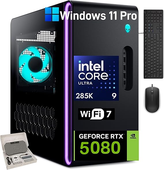 Amazon.com: Alienware Aurora R16 Gaming Desktop PC - NVIDIA RTX 5080 ...