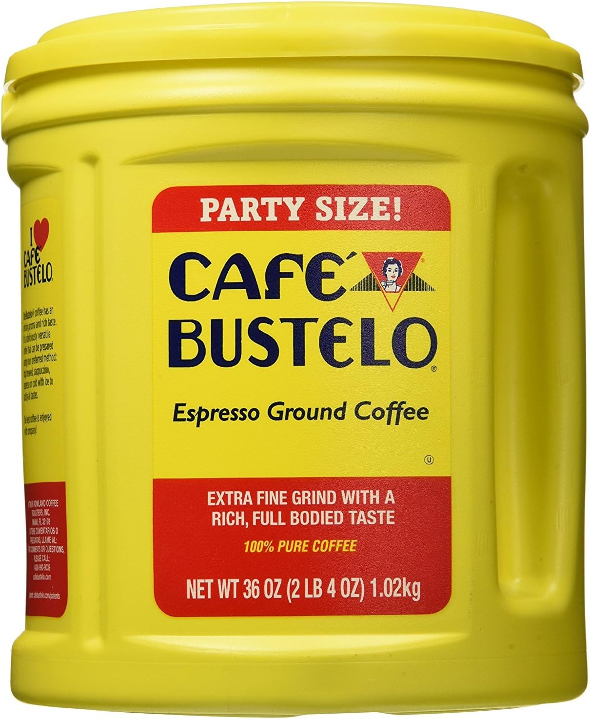 Cafe Bustelo Coffee Espresso, 36-Ounce Cans (Pack of 2) : Amazon.ca ...