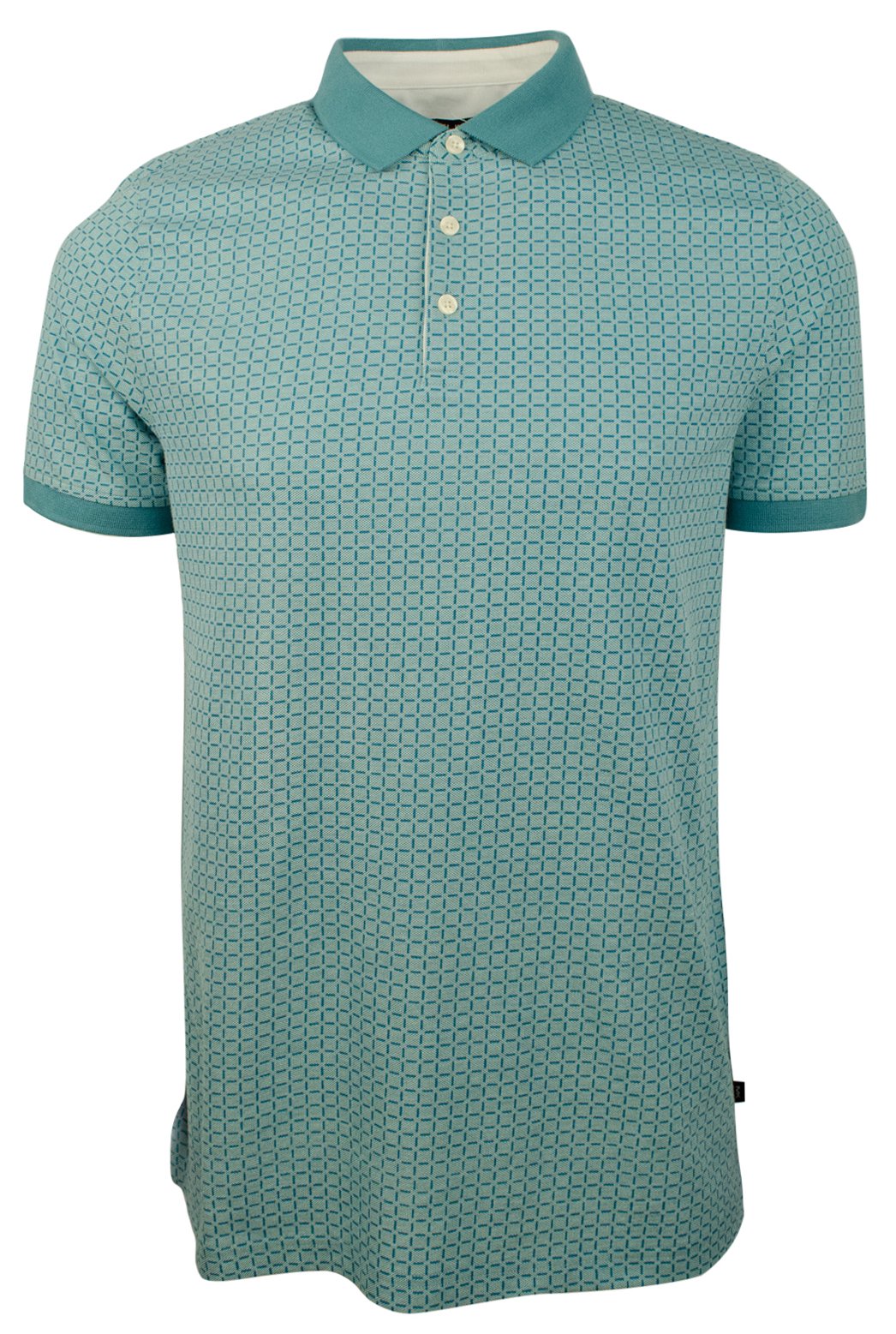 Michael Kors Men's Grid Patterned Mesh Polo Shirt | eBay