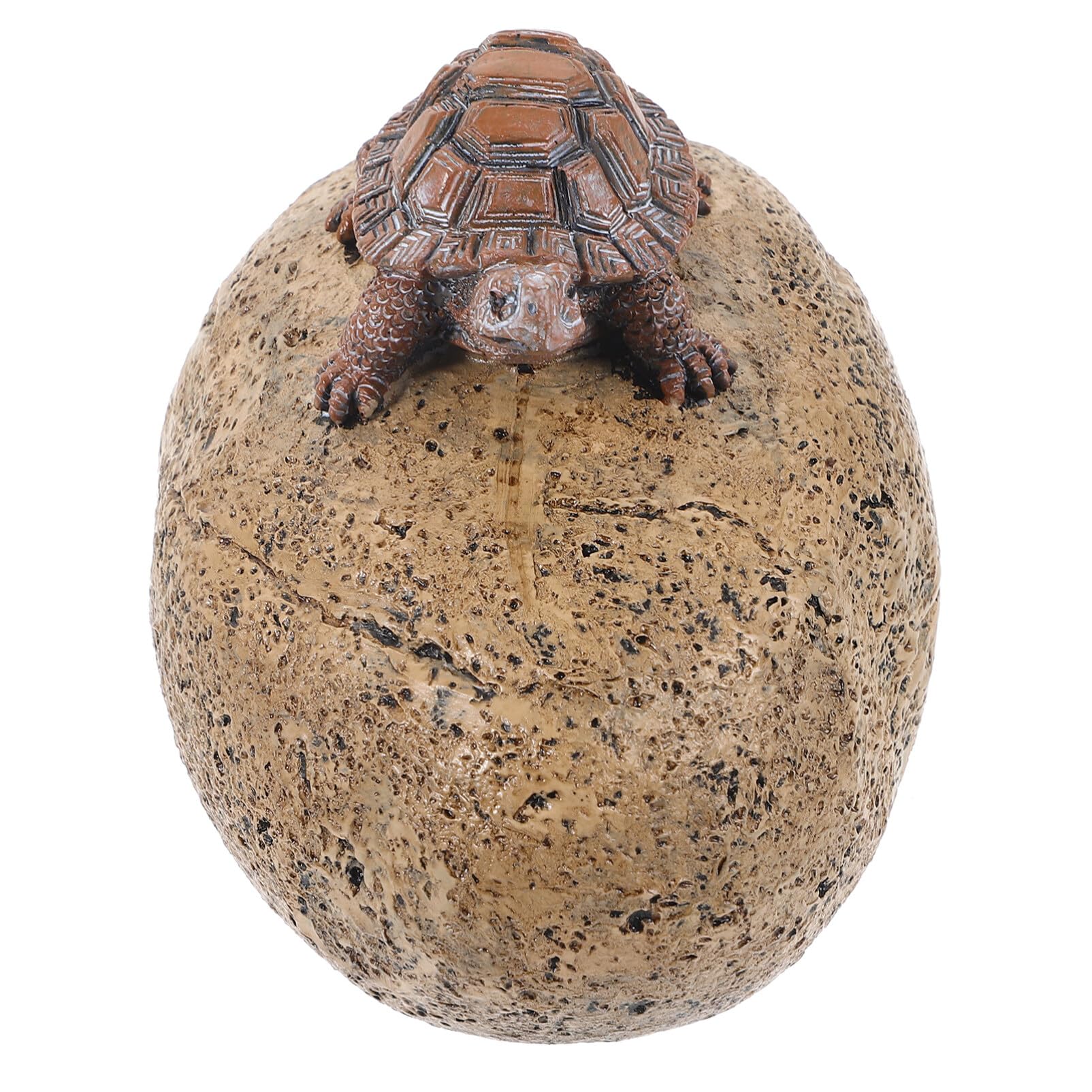 Uonlytech Fake Rock Key Holder Turtle Stone Outdoor Key Hider Safely ...