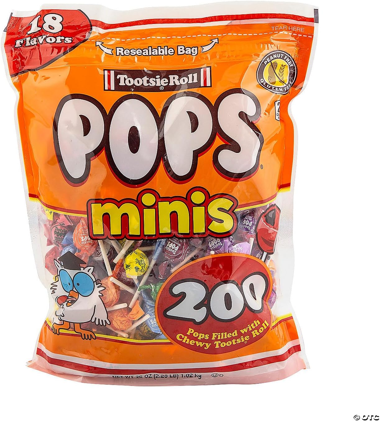 Amazon.com : Tootsie Pops Roll Mini with Chocolatey Center, 280 Count ...