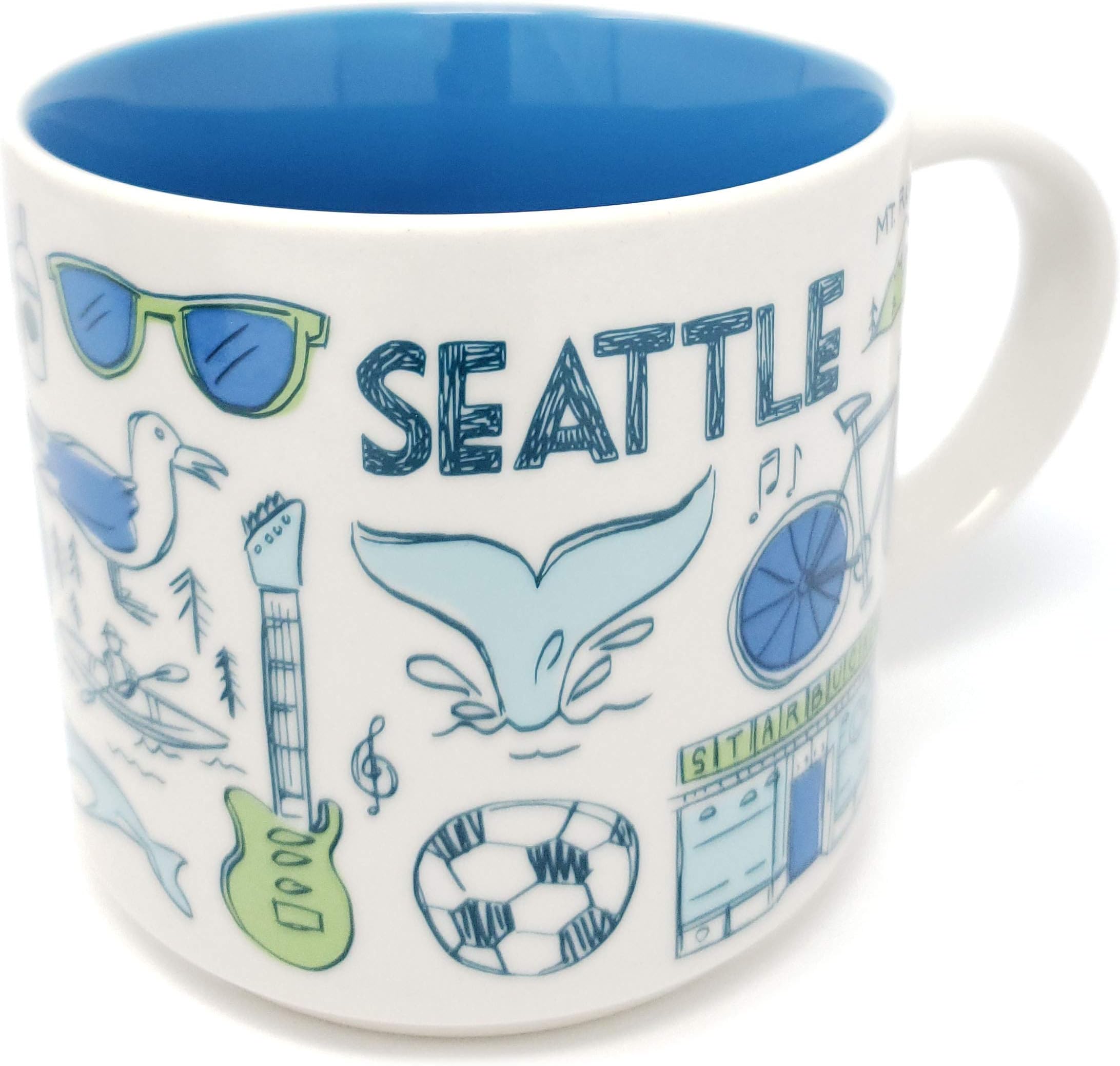 Amazon.com | Starbucks Atlanta Coffee Mug Been There Series Across The ...