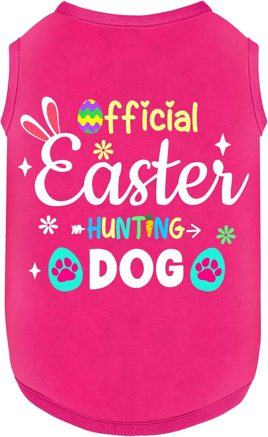 Amazon.com : Dog Easter Outfit Shirt Soft Cotton Stretchy Lightweight ...