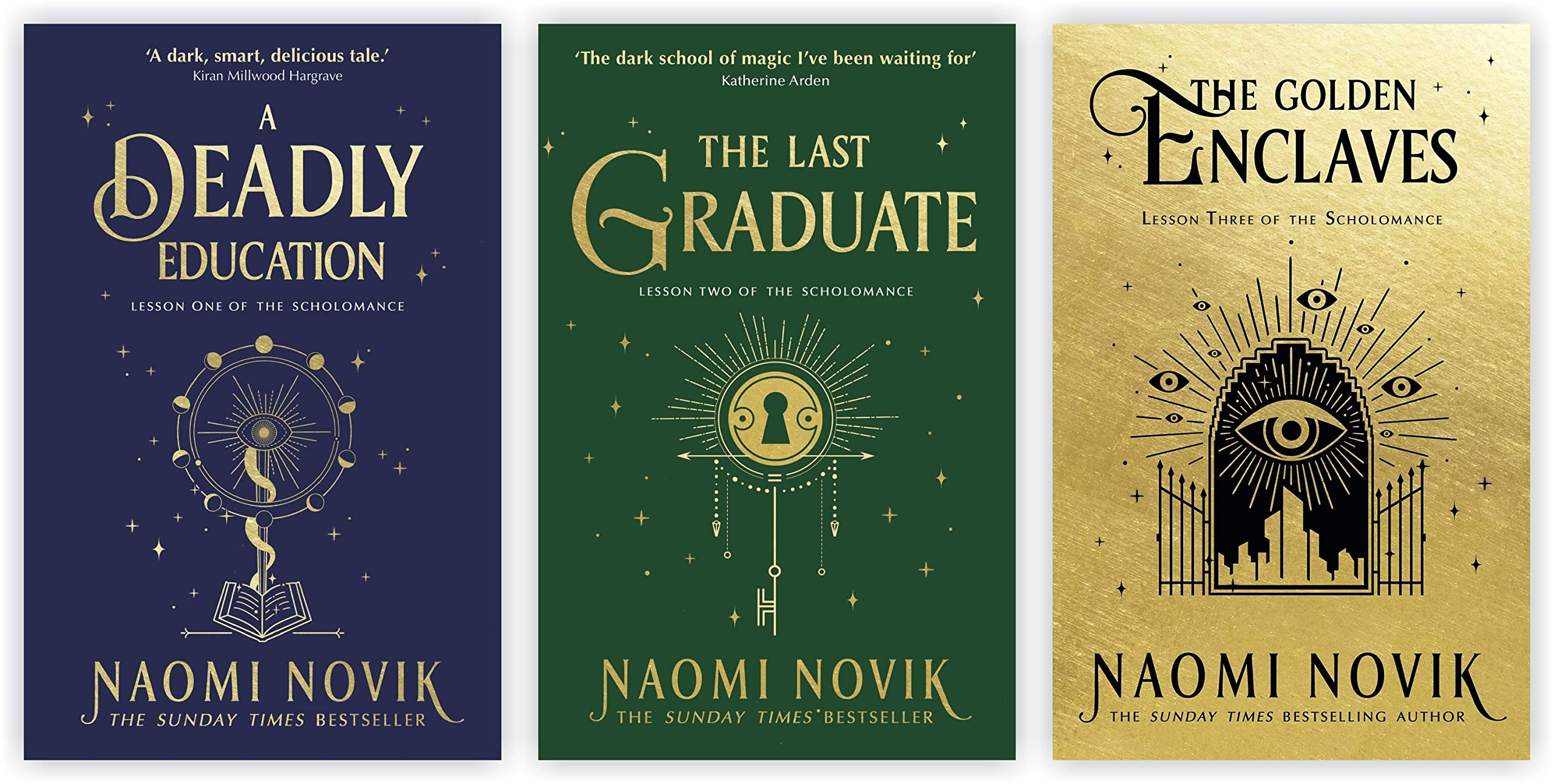 The Scholomance 3 Books Set A Deadly Education; The Last Graduate ...