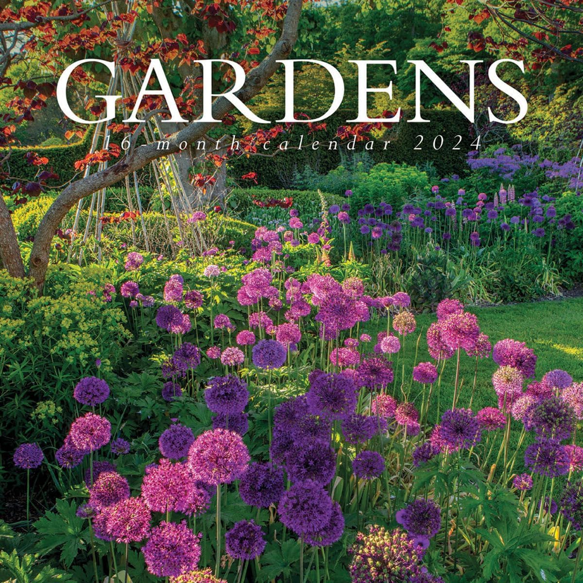 Amazon.com: Carousel Calendars, Gardens 2024 Mini Wall Calendar ...
