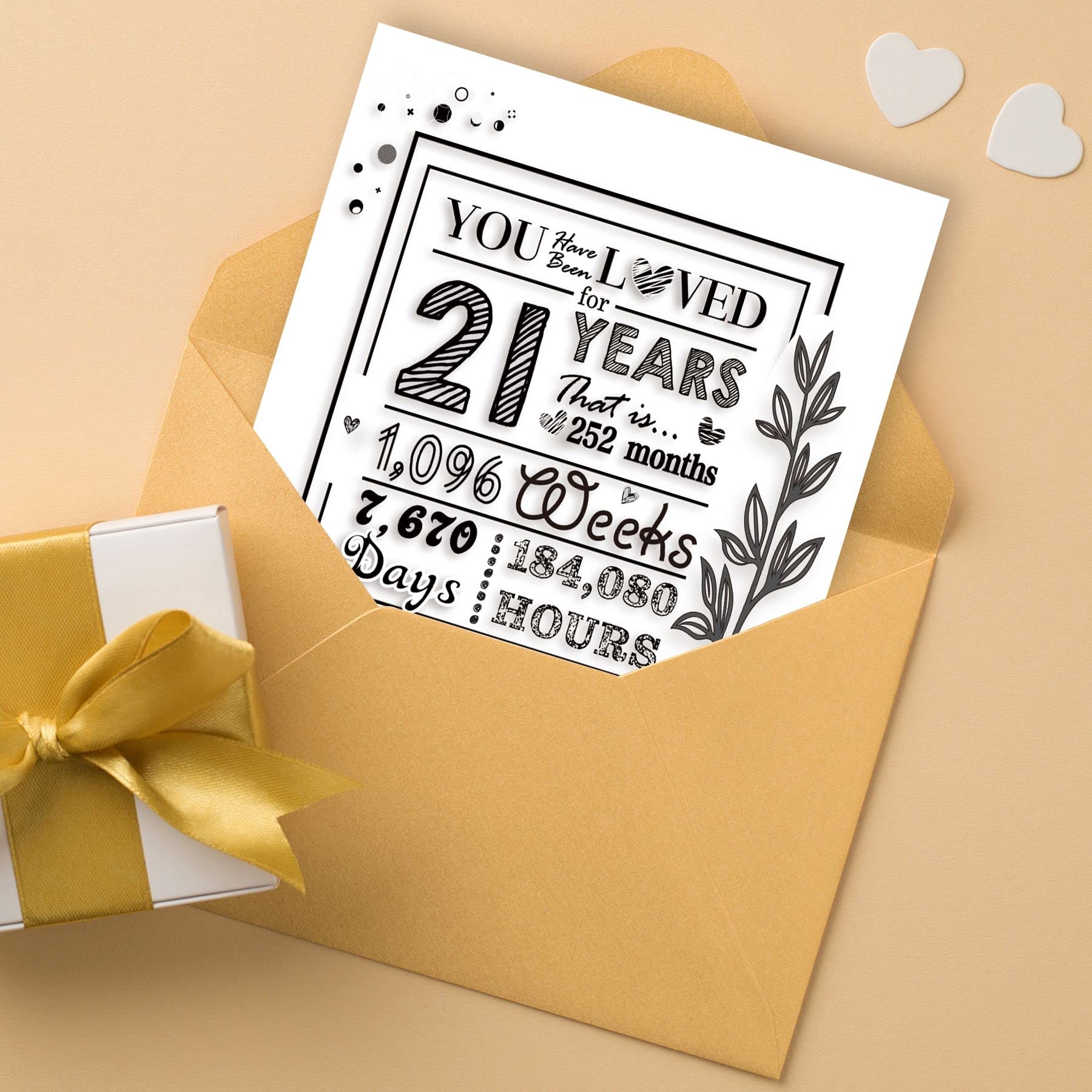 21st Birthday Card Print Out To A Wonderful Granddaughter 21st