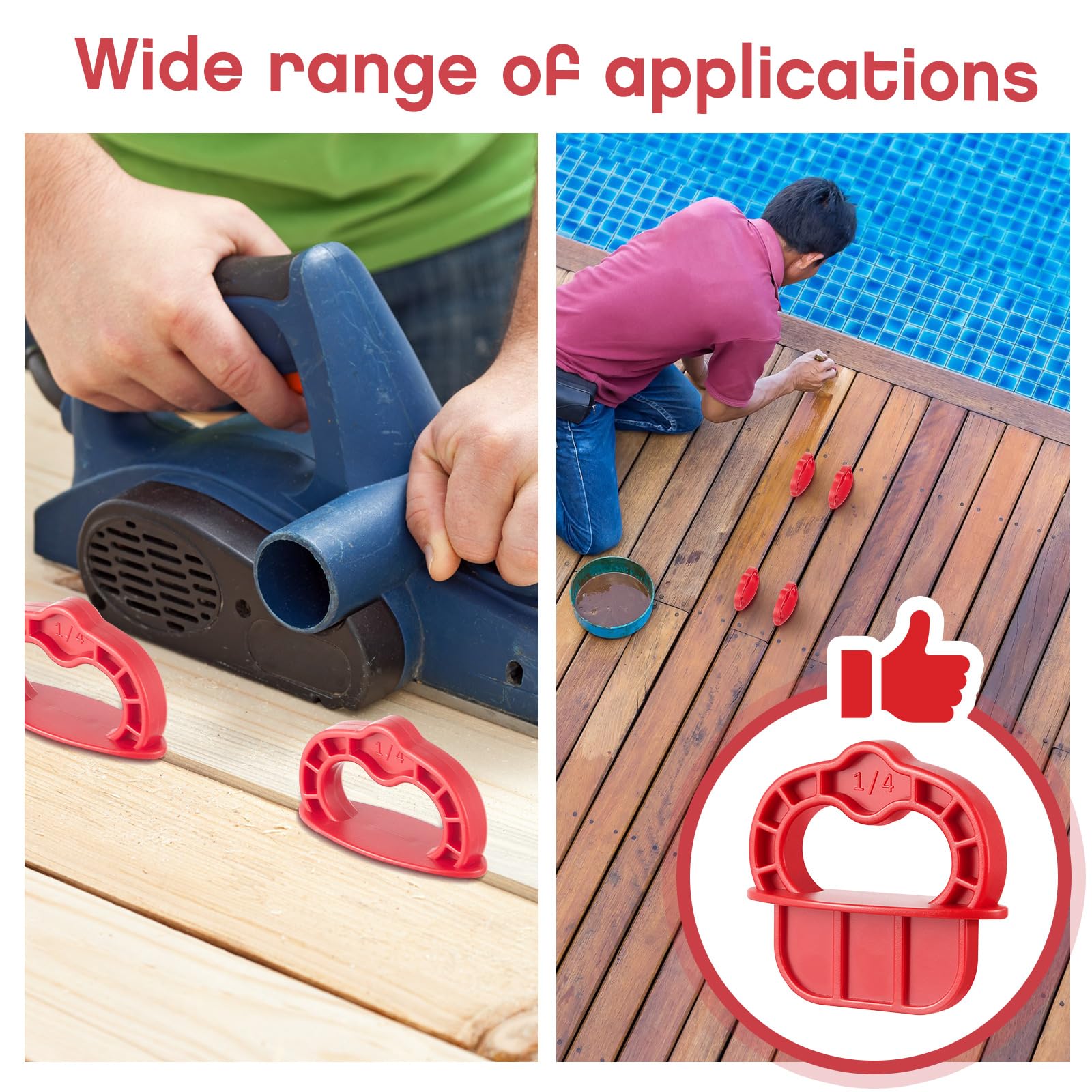 Deck Board Spacers DeckWise WiseGuides Assorted Deck Board Spacer ...