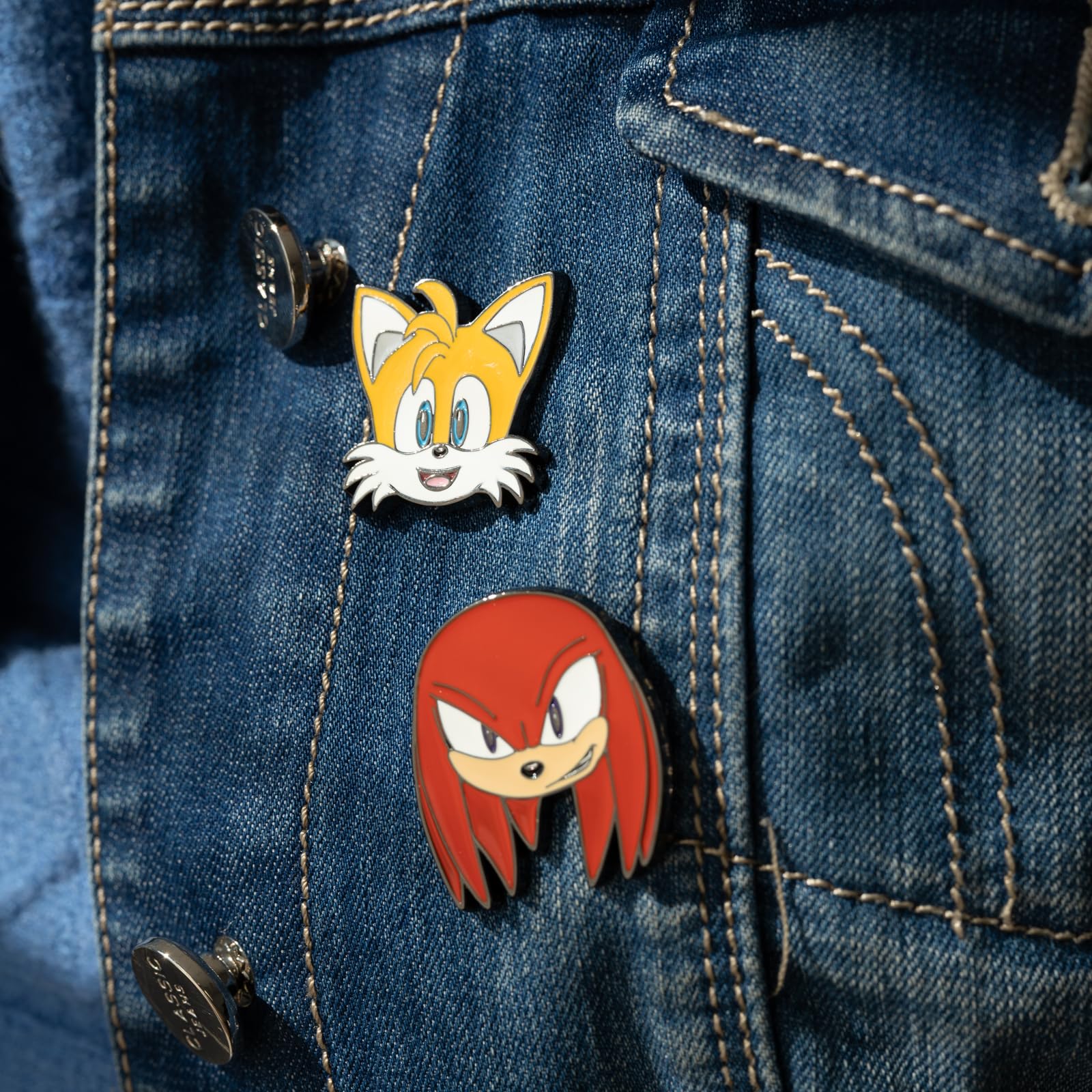 Sonic Pins Badges Sonic The Hedgehog Collectibles
