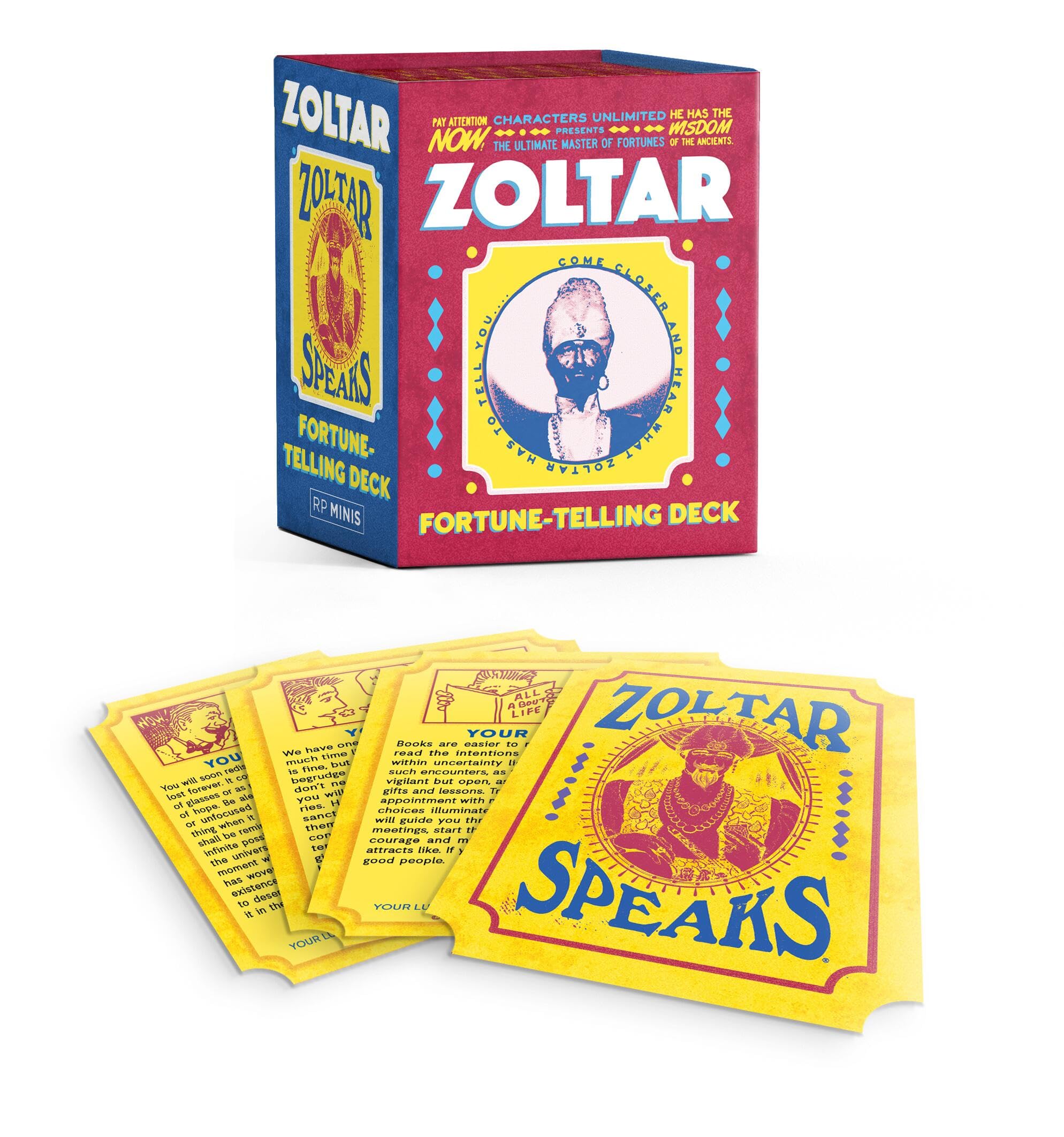 Zoltar Fortune-Telling Deck (RP Minis): Stall, Sam: 9780762487516 ...