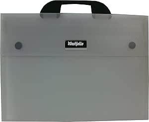 Amazon.com: A2 CRYSTAL CLEAR CARRY CASE PORTFOLIO ART FILE FOLDER ...