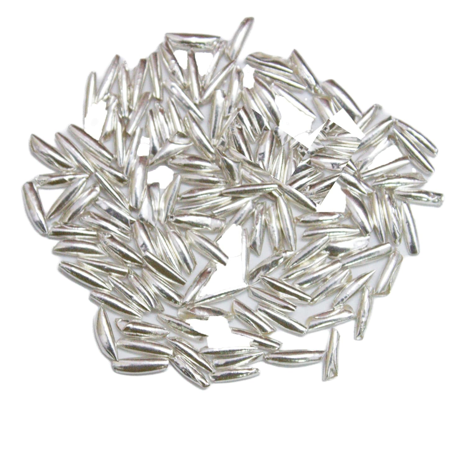 Buy Akshat Sapphire Silver (98% Purity) Holy and Sacred Rice 121 Pieces ...