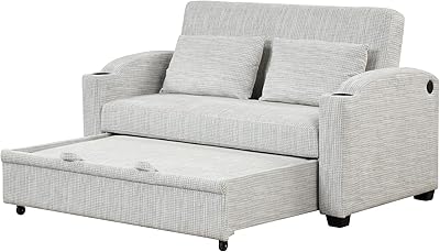 Amazon.com: Vesgantti 65.1'' Sofa,2-Seater Sofa Couch,Foam Pocket ...