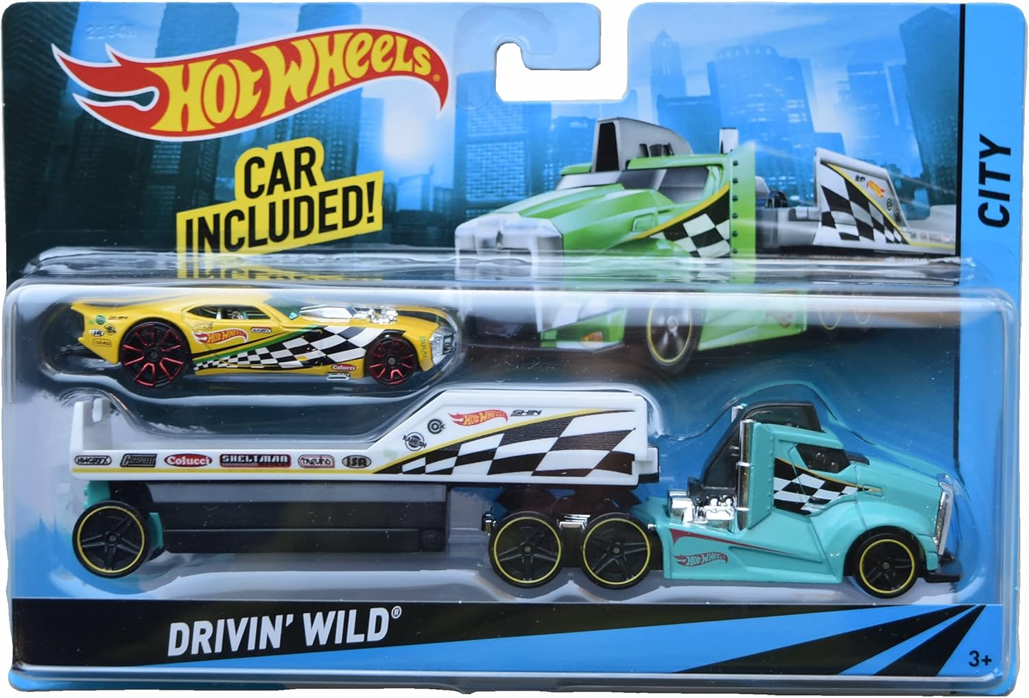 Amazon.com: Hot Wheels Drivin' Wild, Car Included [City] : Toys & Games