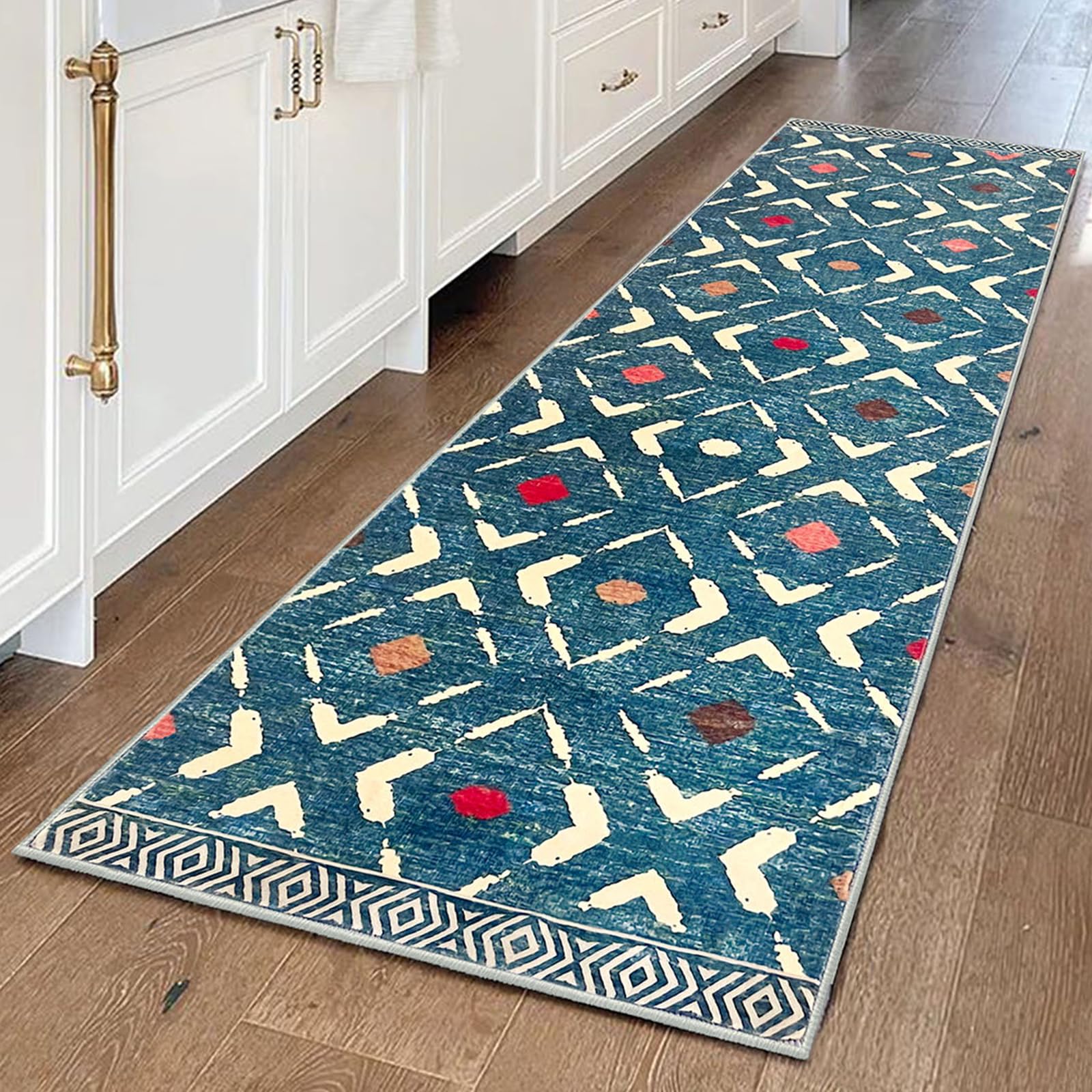 Amazon.com: KILOCOCO Boho Runner Rug Kitchen Runner Rug 2x6 Hallway ...