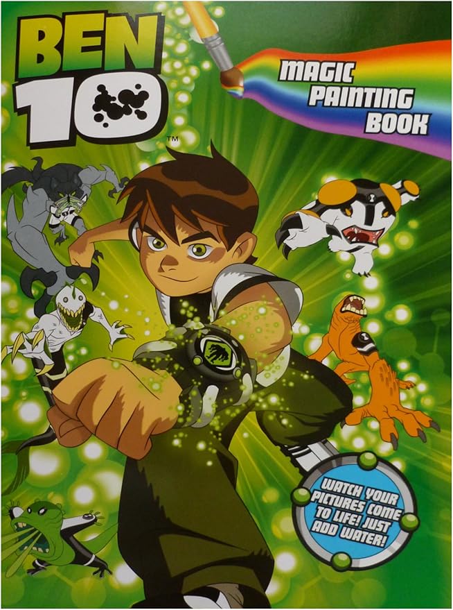 Ben 10: Magic Painting Book : Amazon.co.uk: Outlet