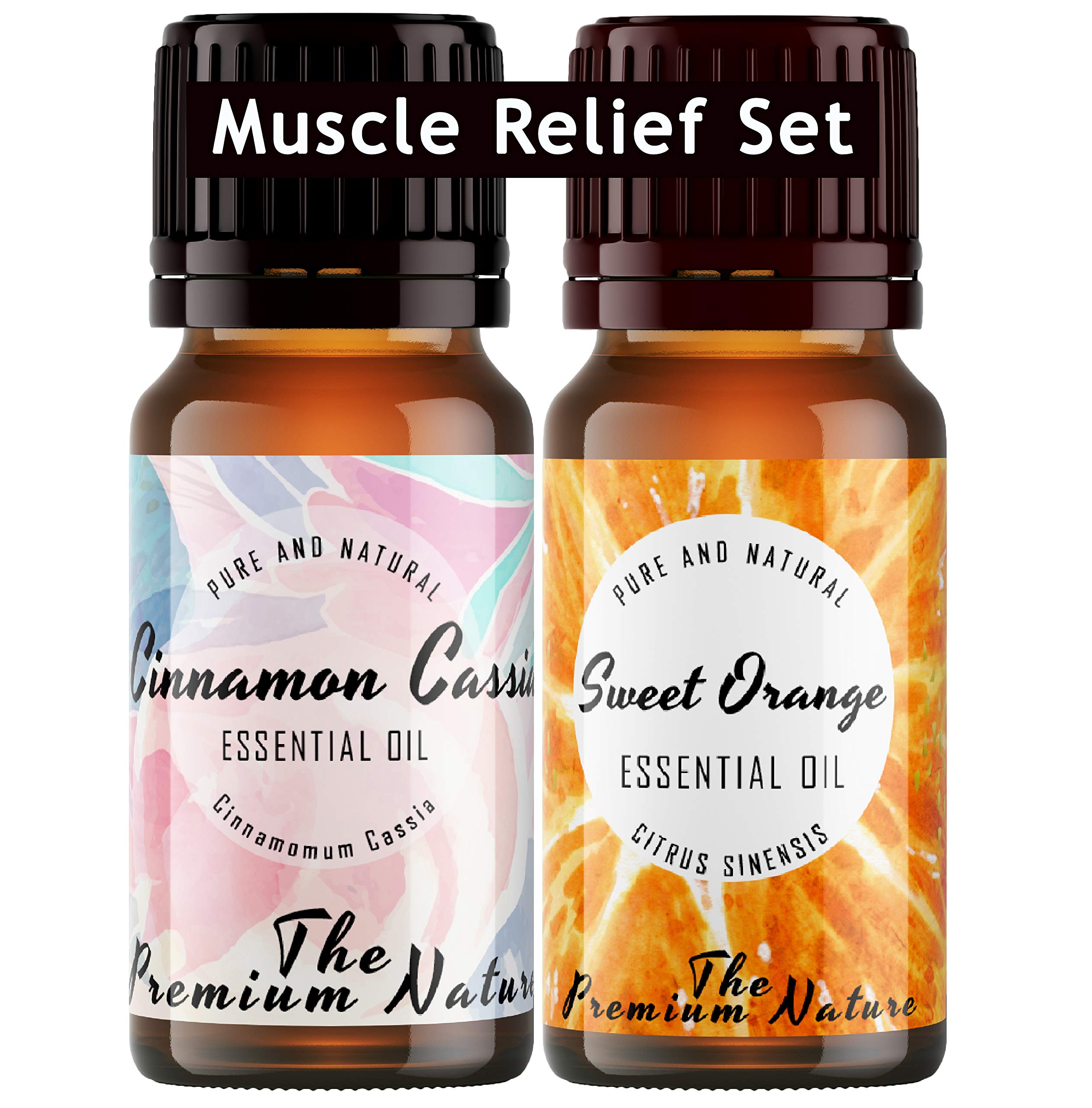 Buy The Premium Nature Cinnamon Cassia Oil & Sweet Orange Oil - Muscle ...