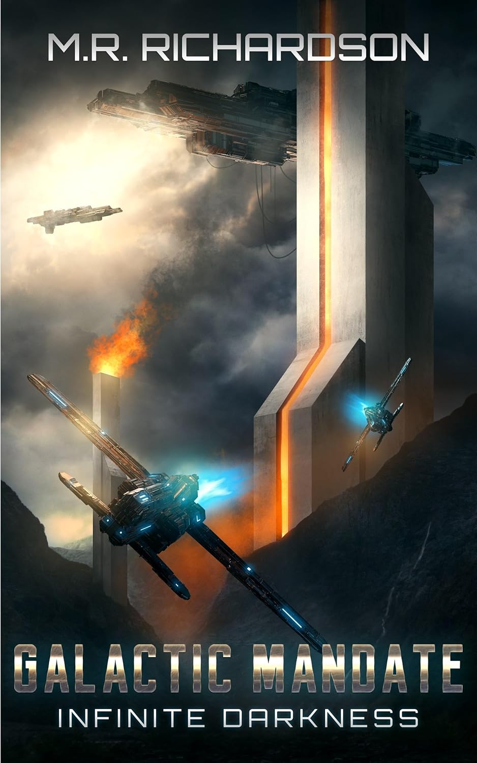 Amazon.com: Galactic Mandate: Infinite Darkness eBook : Richardson, M.R ...