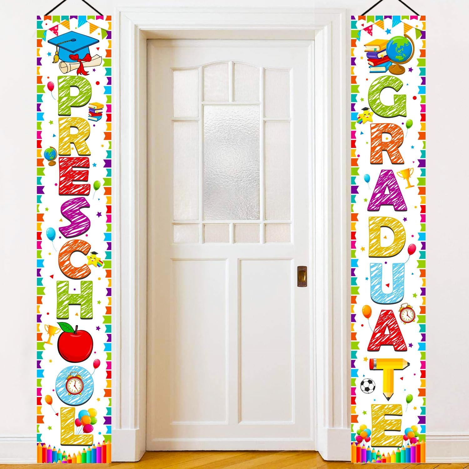 Amazon.com: Preschool Graduation Decorations Porch Sign, Preschool ...