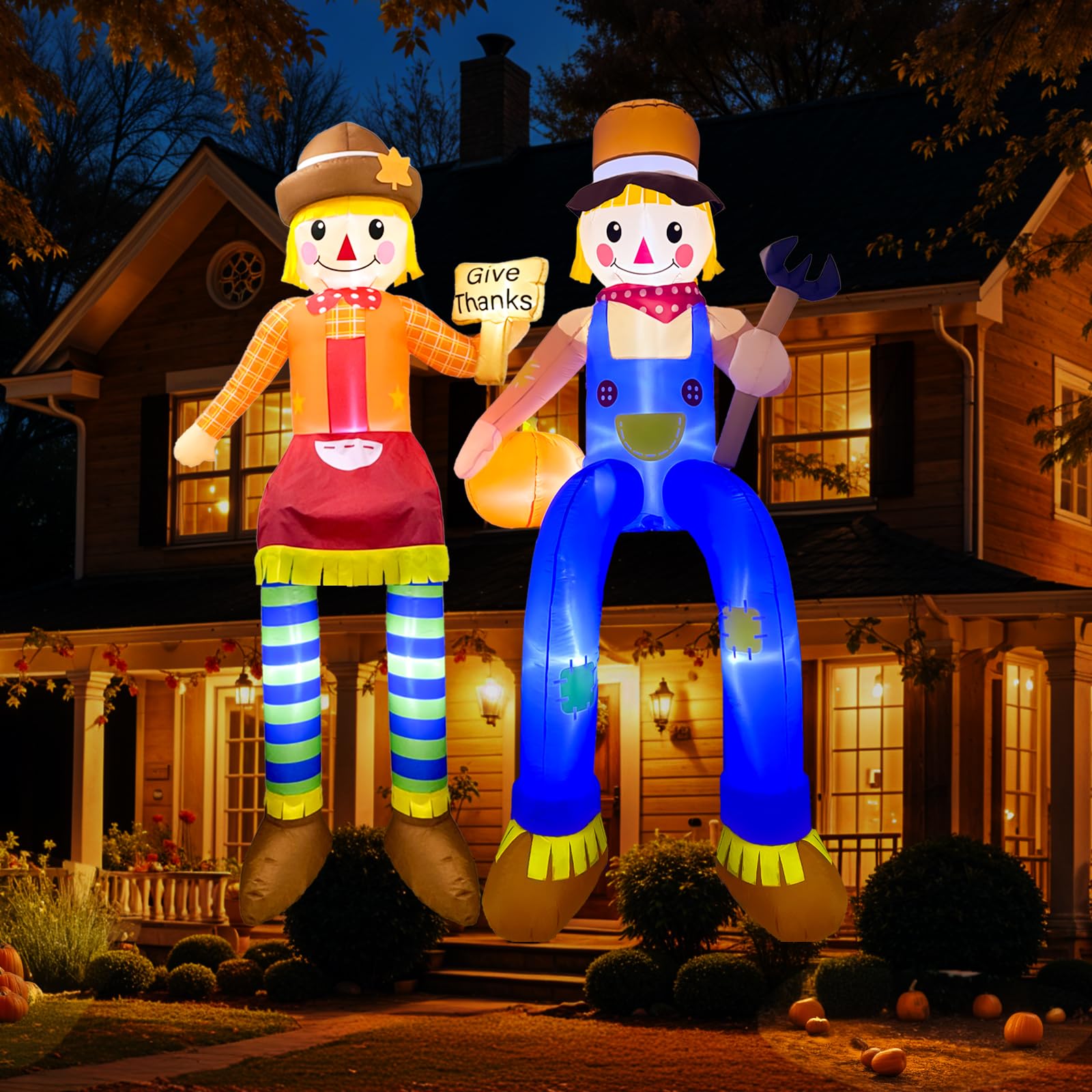 Amazon.com: OurWarm 8FT Thanksgiving Inflatables Thanksgiving ...