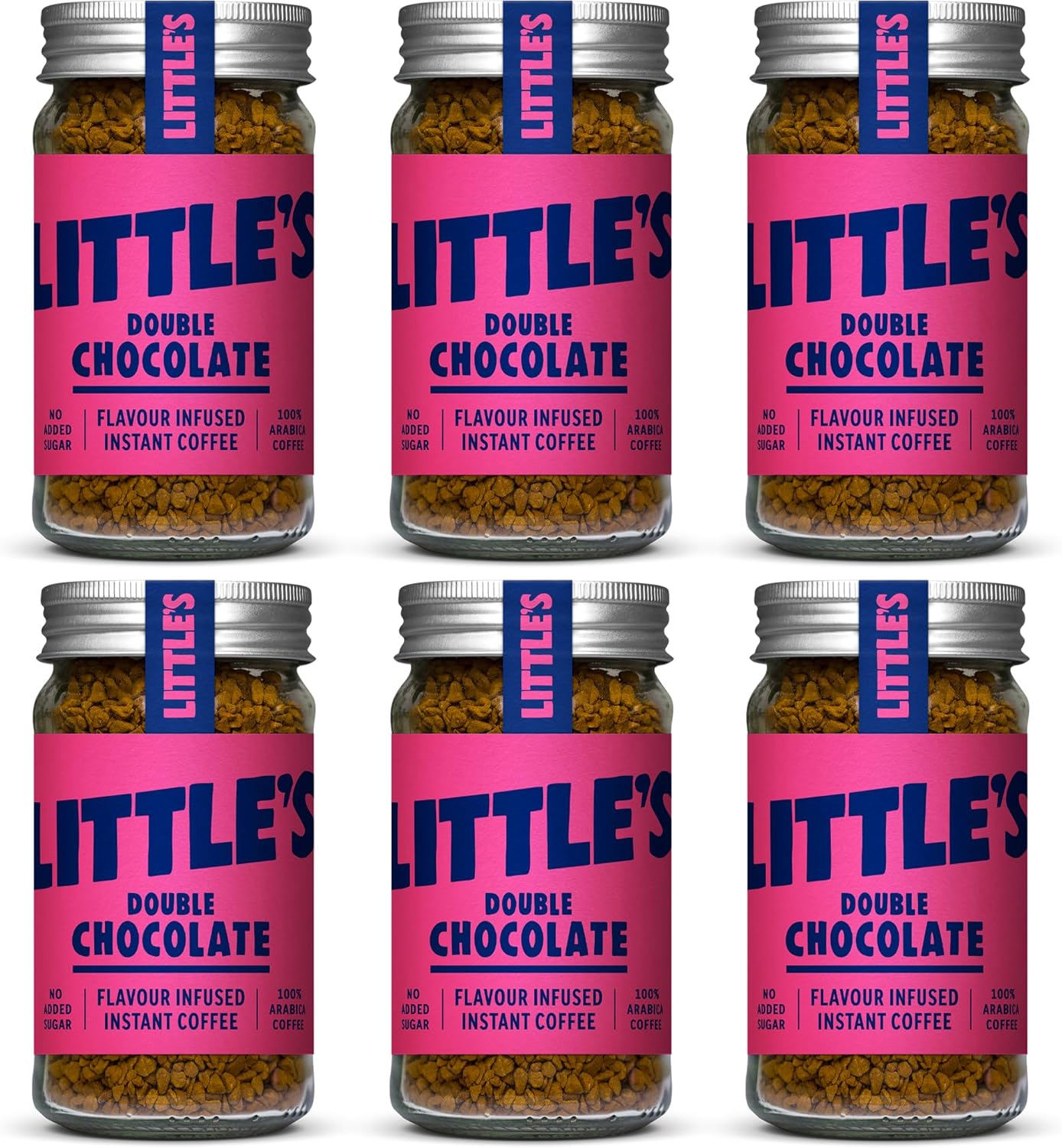 Little's Instant Coffee (Pack of 6) Double Chocolate Flavoured Coffee ...
