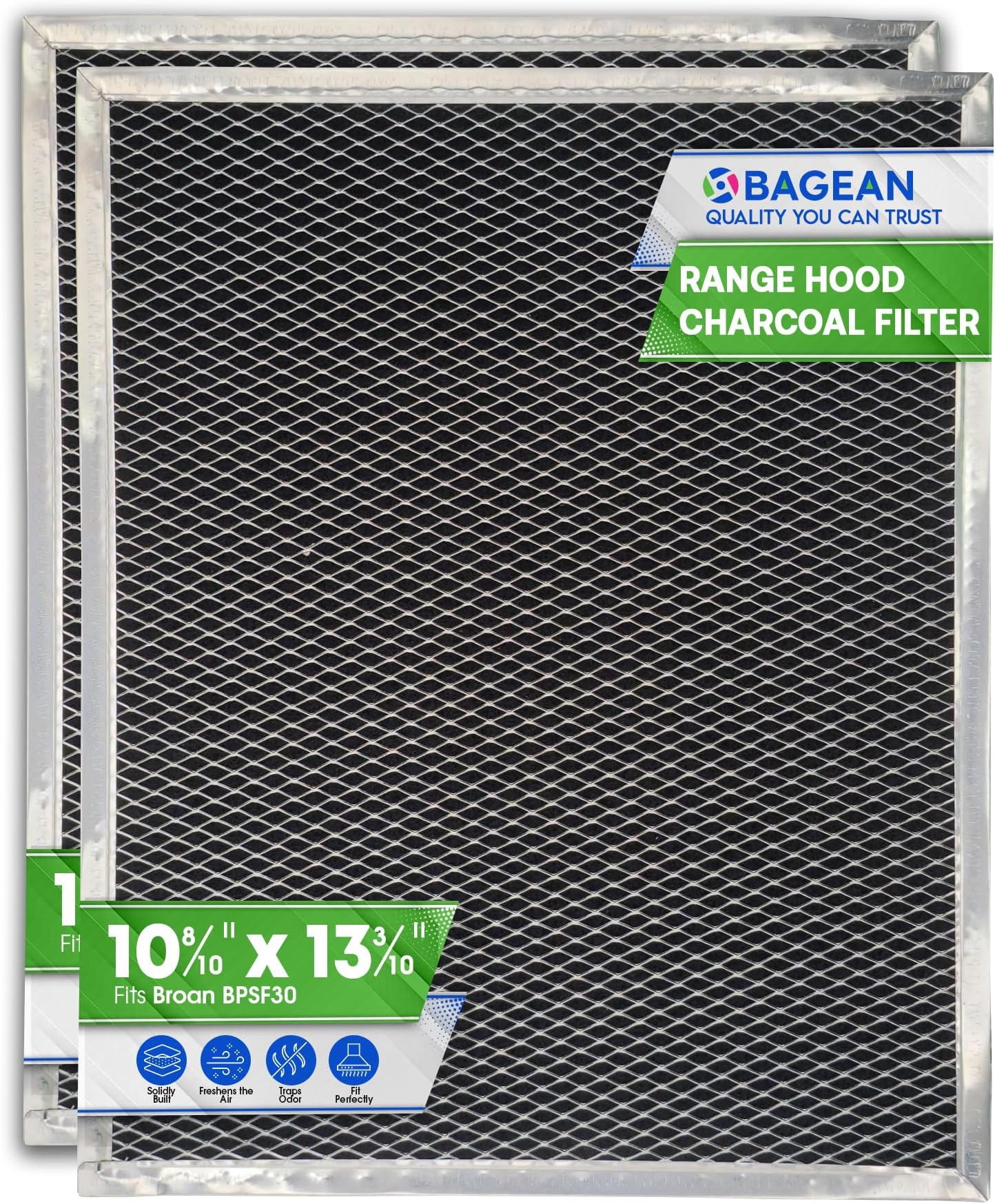 Amazon.com: Range Hood Charcoal Filter for 10.81” x 13.31” BPSF30 ...
