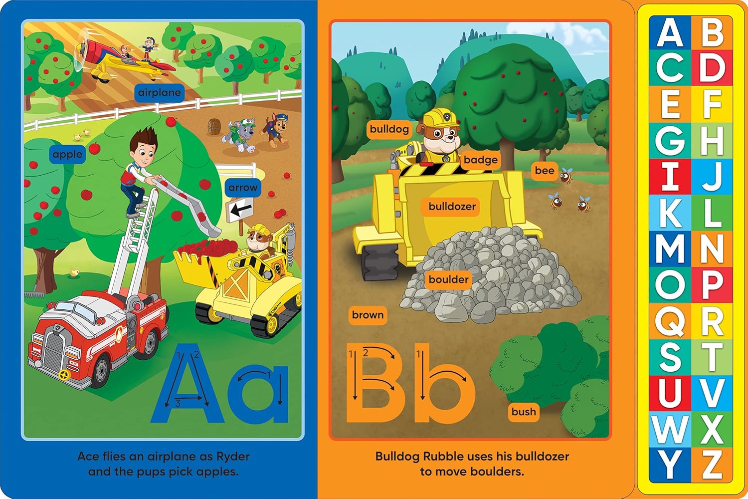 PAW Patrol Chase, Skye, Marshall, and More! - Trace and Say 26-Button ...