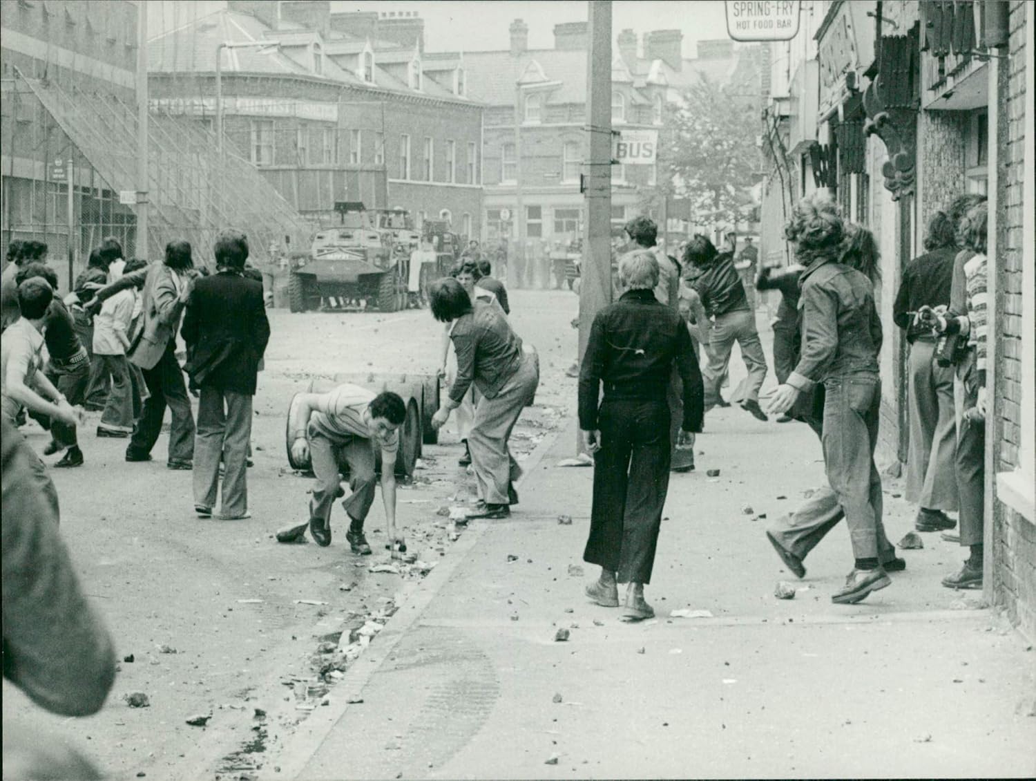 Amazon.com: Vintage photo of Civil rights riots 1976-1979: Home & Kitchen