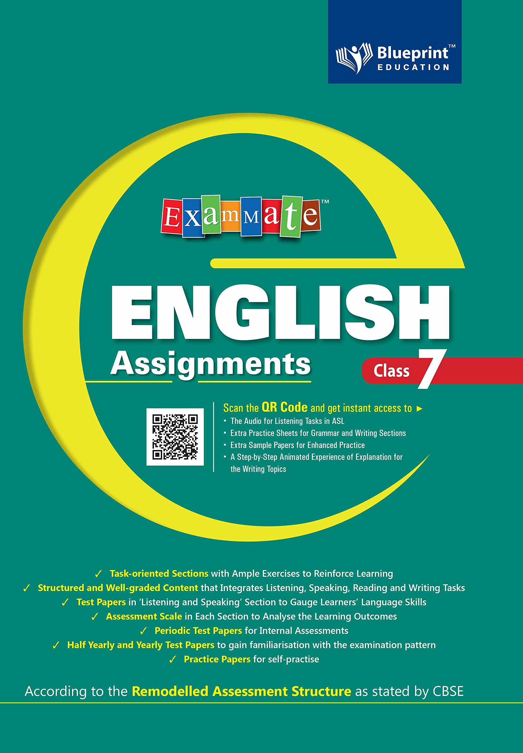 Exammate English Assignments Class 7 for CBSE Board - Blueprint Education : Uttara J Malhotra ...