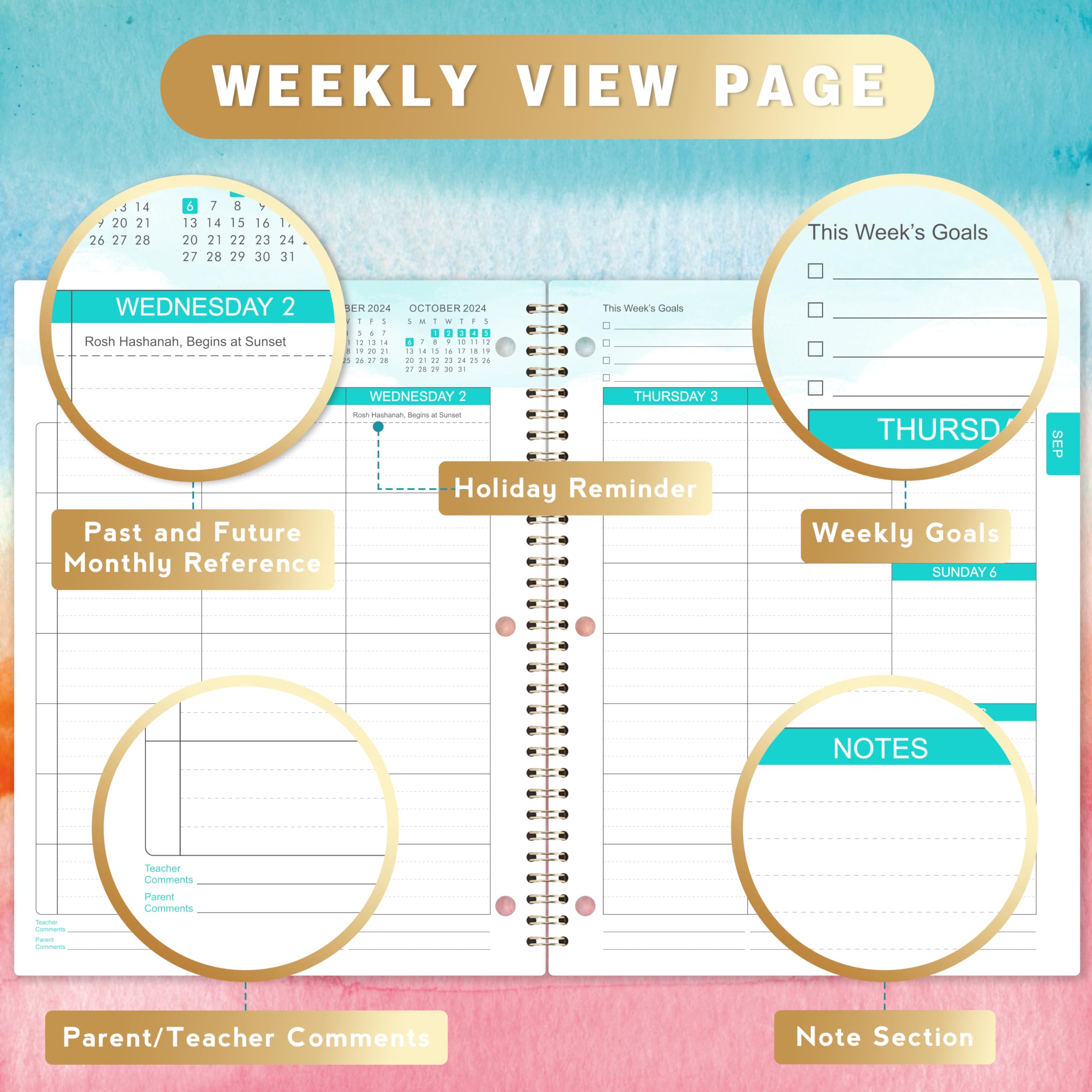 Snapklik.com : Student Planner 2024-2025 - School Planner, July 2024 ...