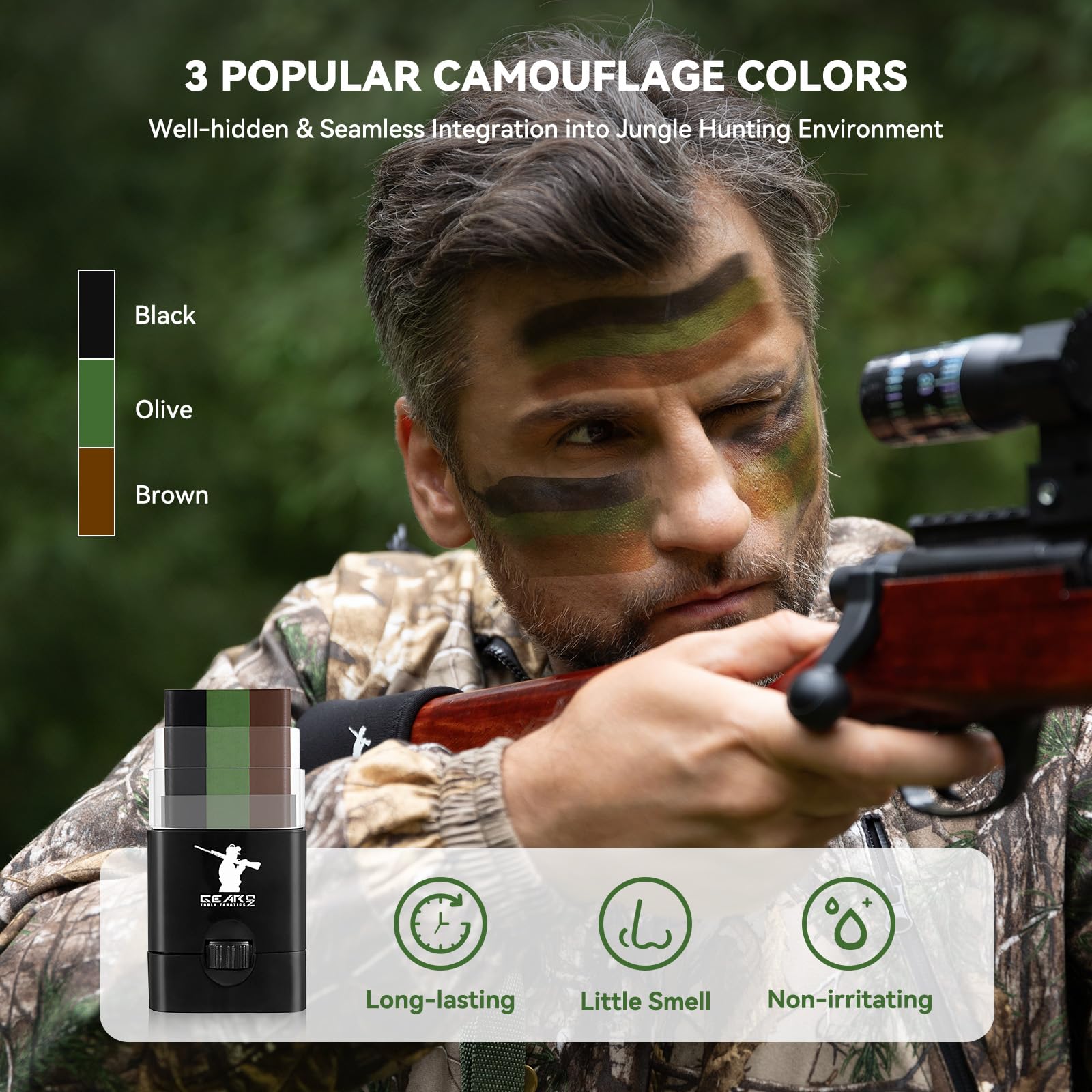 Hunting Camouflage Body Painting 5 Requirements For The Best Camo Face