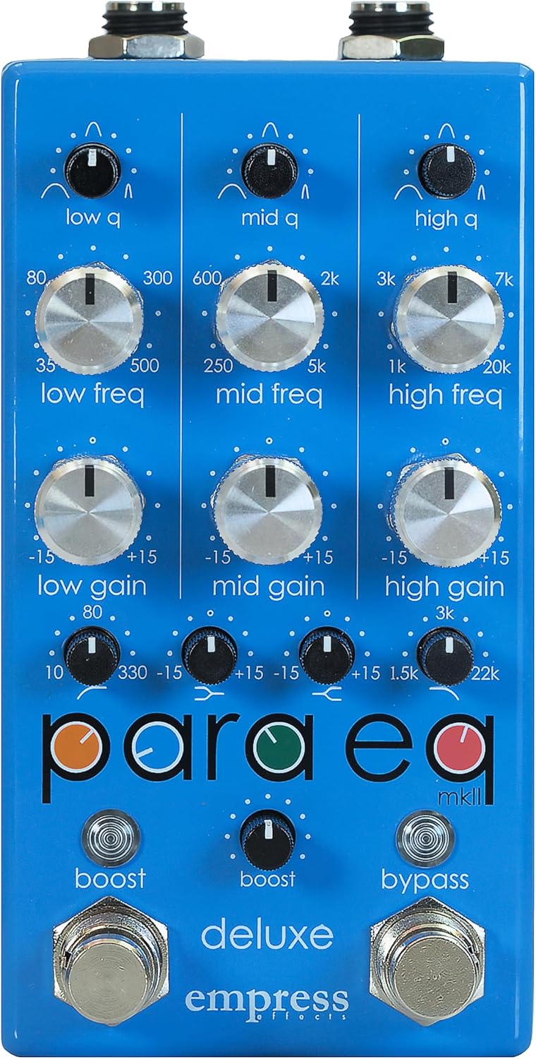 Empress Effects ParaEq MKII Pedal (MKII Deluxe) : Amazon.co.uk