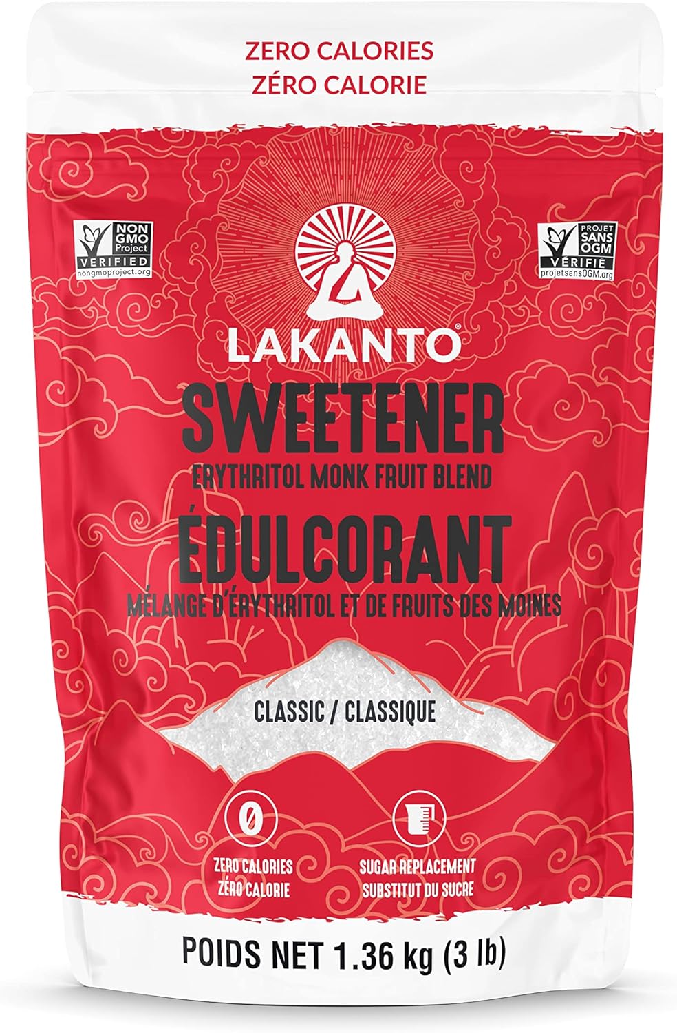 Lakanto – Édulcorant extrait du fruit des moines, avec l’érythritol ...
