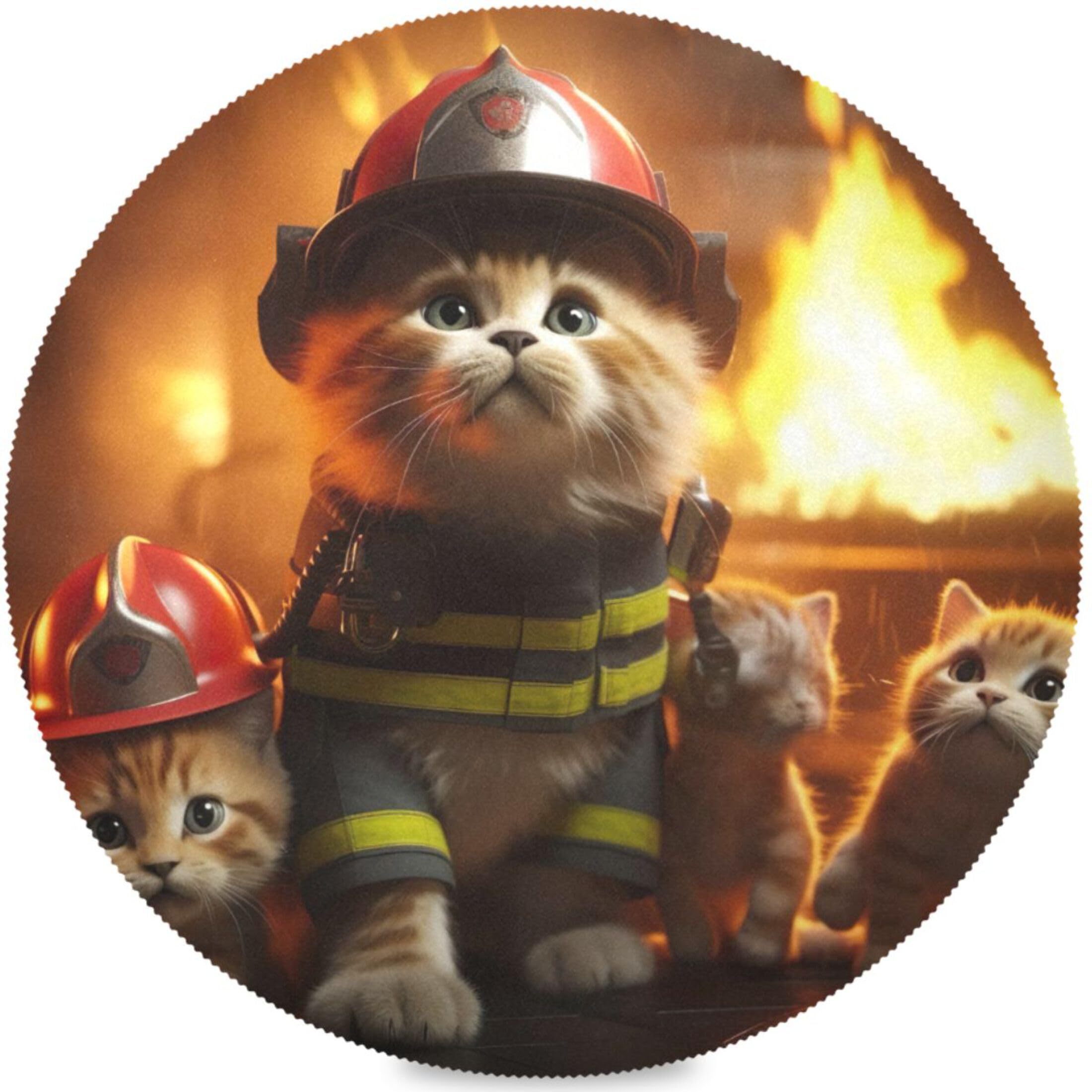 Firefighter Cat Memes