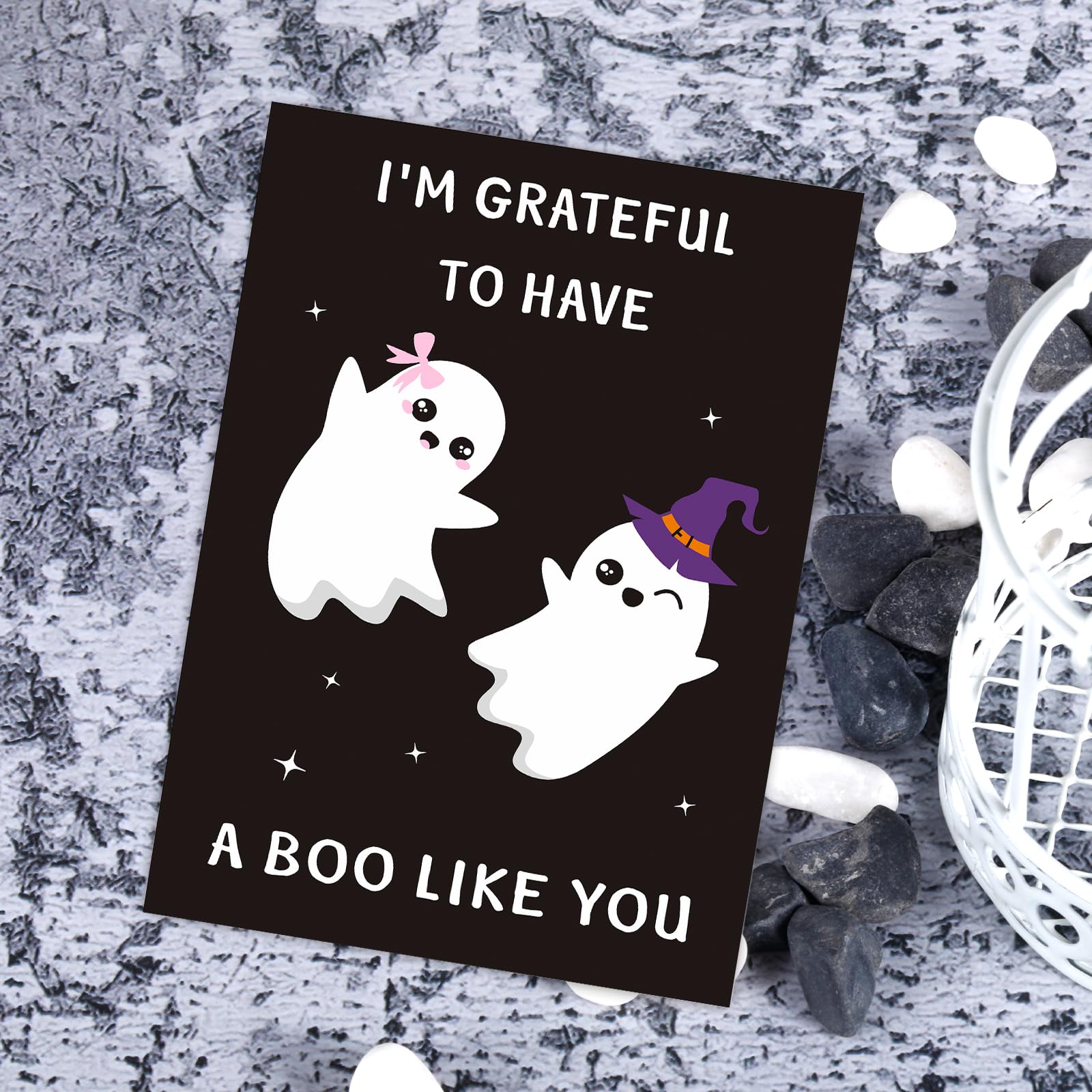 Snapklik.com : Halloween Card, Boo Basket Stuffers For Women Men, Funny ...
