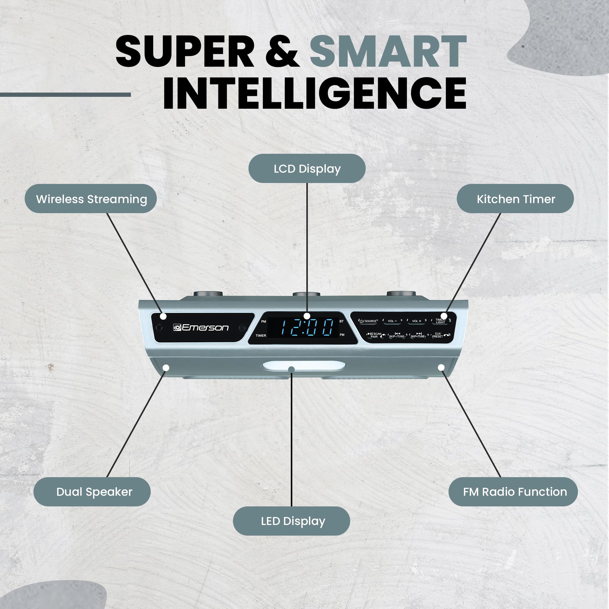 Undercounter Speakers Wireless